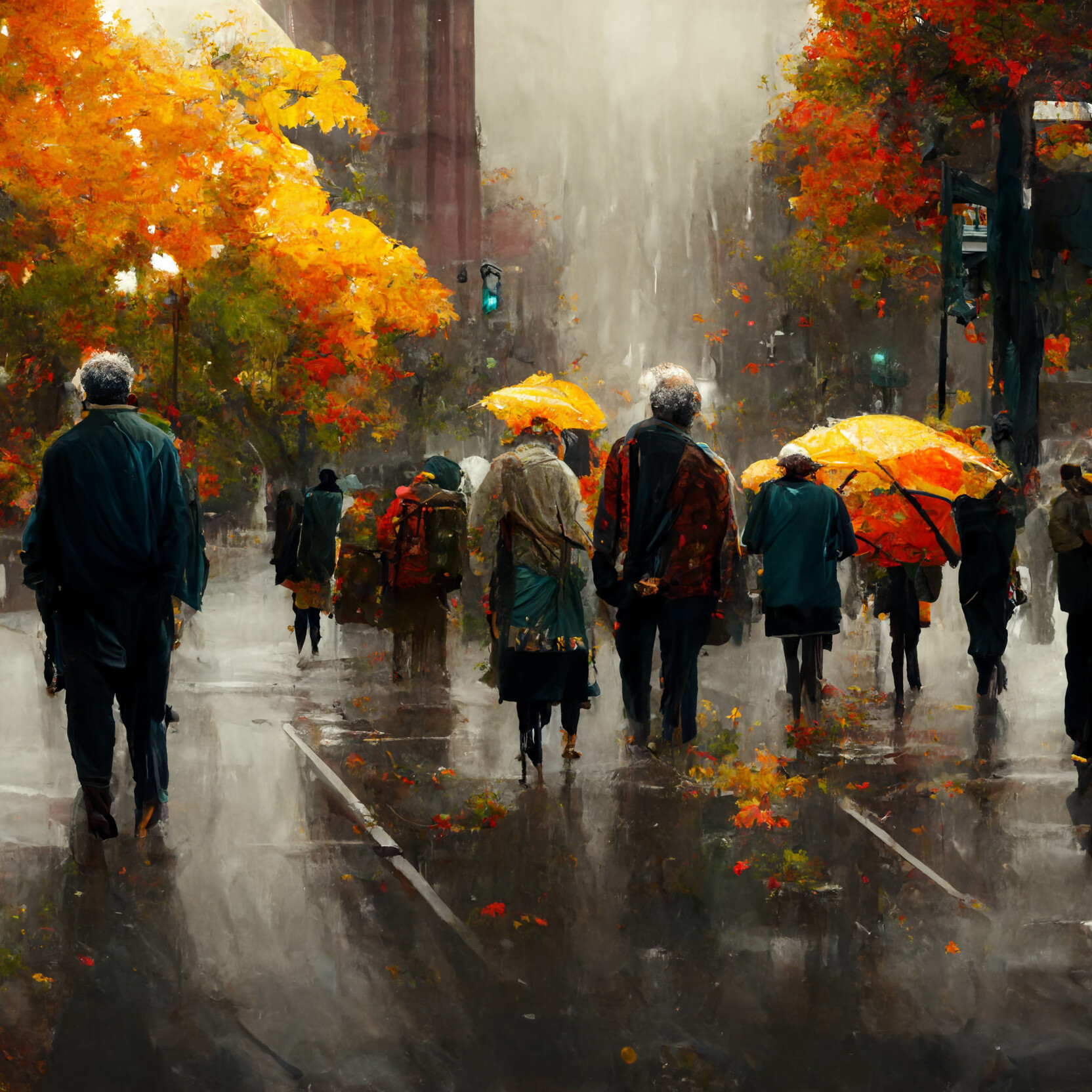 ArtStation - The Last Days Of Autumn... (Movement II - False Senses...)