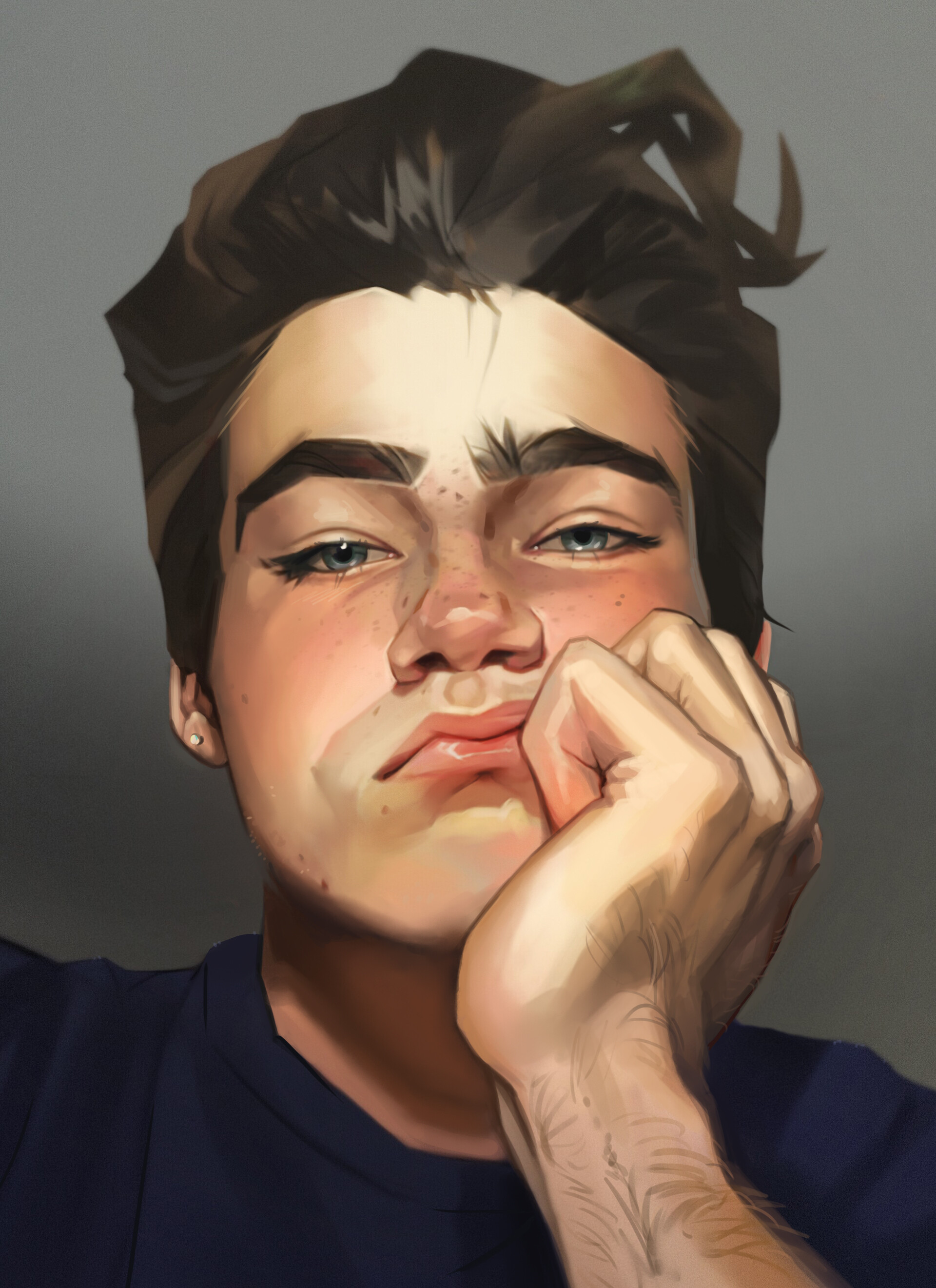 ArtStation - Self-portrait