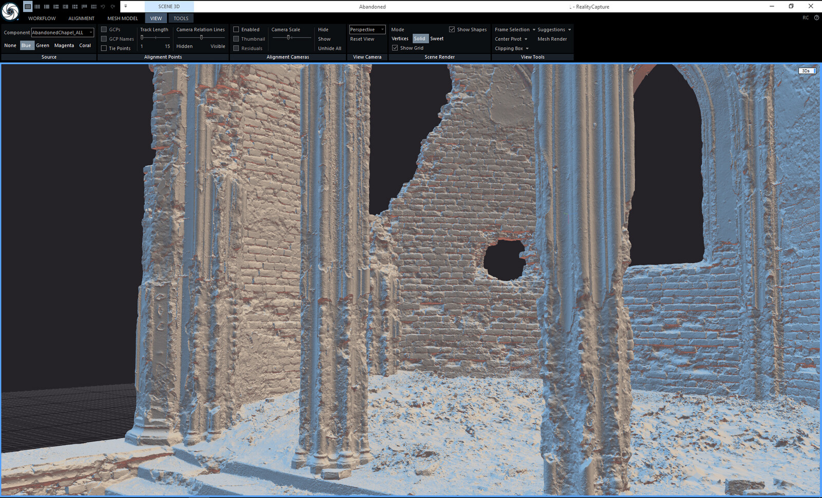 Scans Factory - Fantasy Chapel Ruins