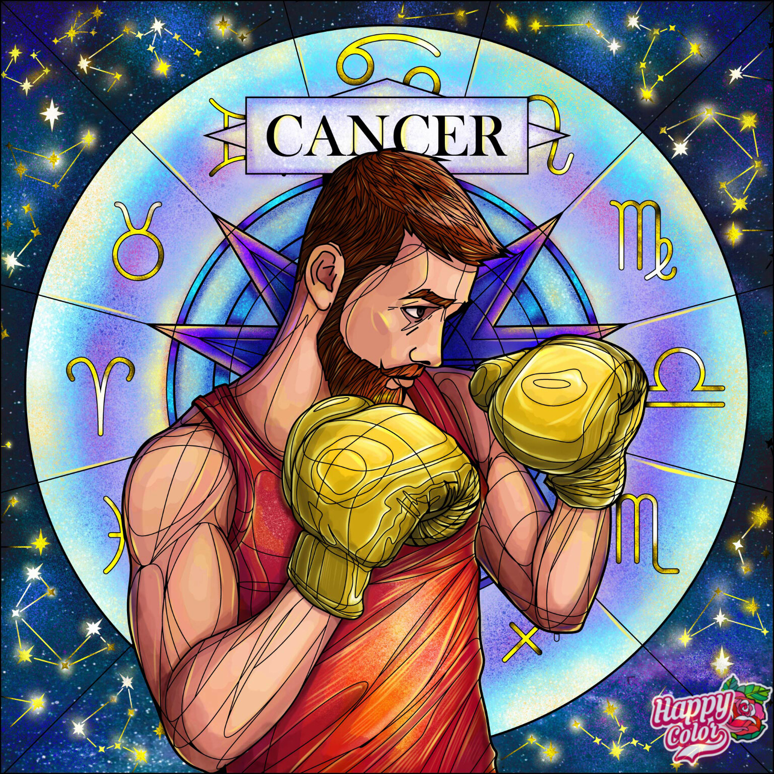 ArtStation - Boxing Cancer ♋