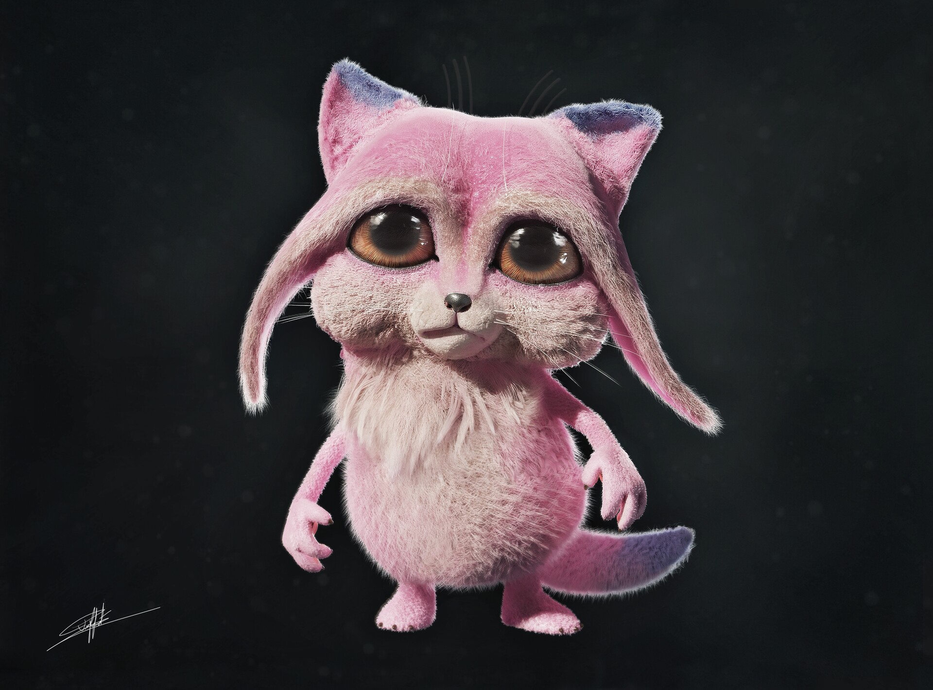 ArtStation - Fluffy Creature