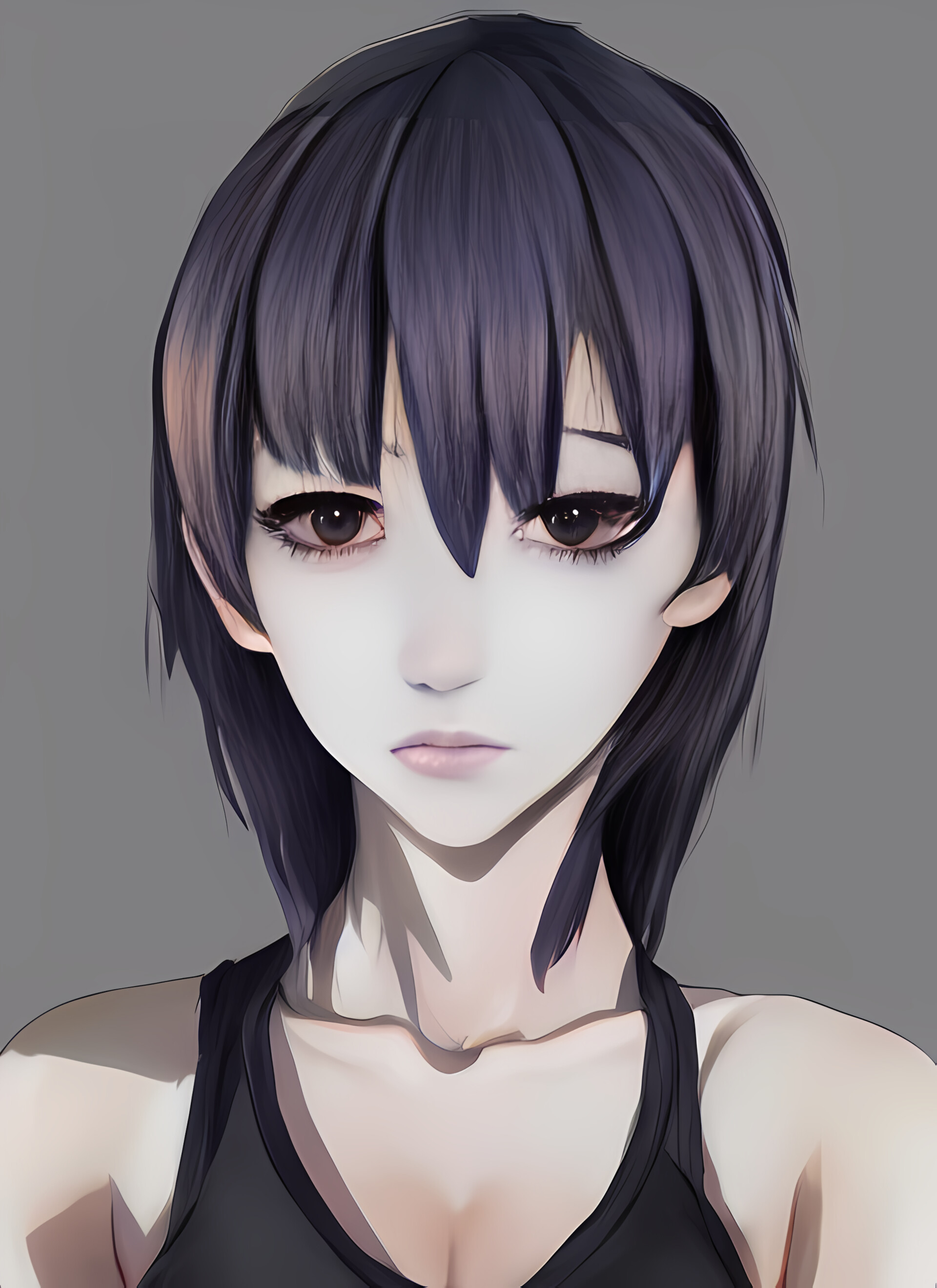 ArtStation - AI Gen Anime Girl