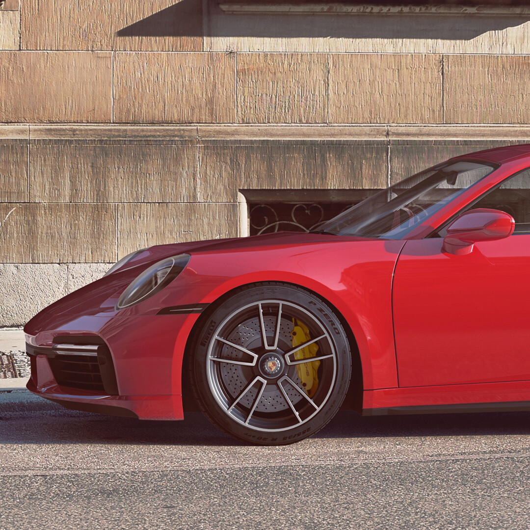 Germano Vieira - PORSCHE 911 Turbo S Coupe 2021. CGI, 2022.