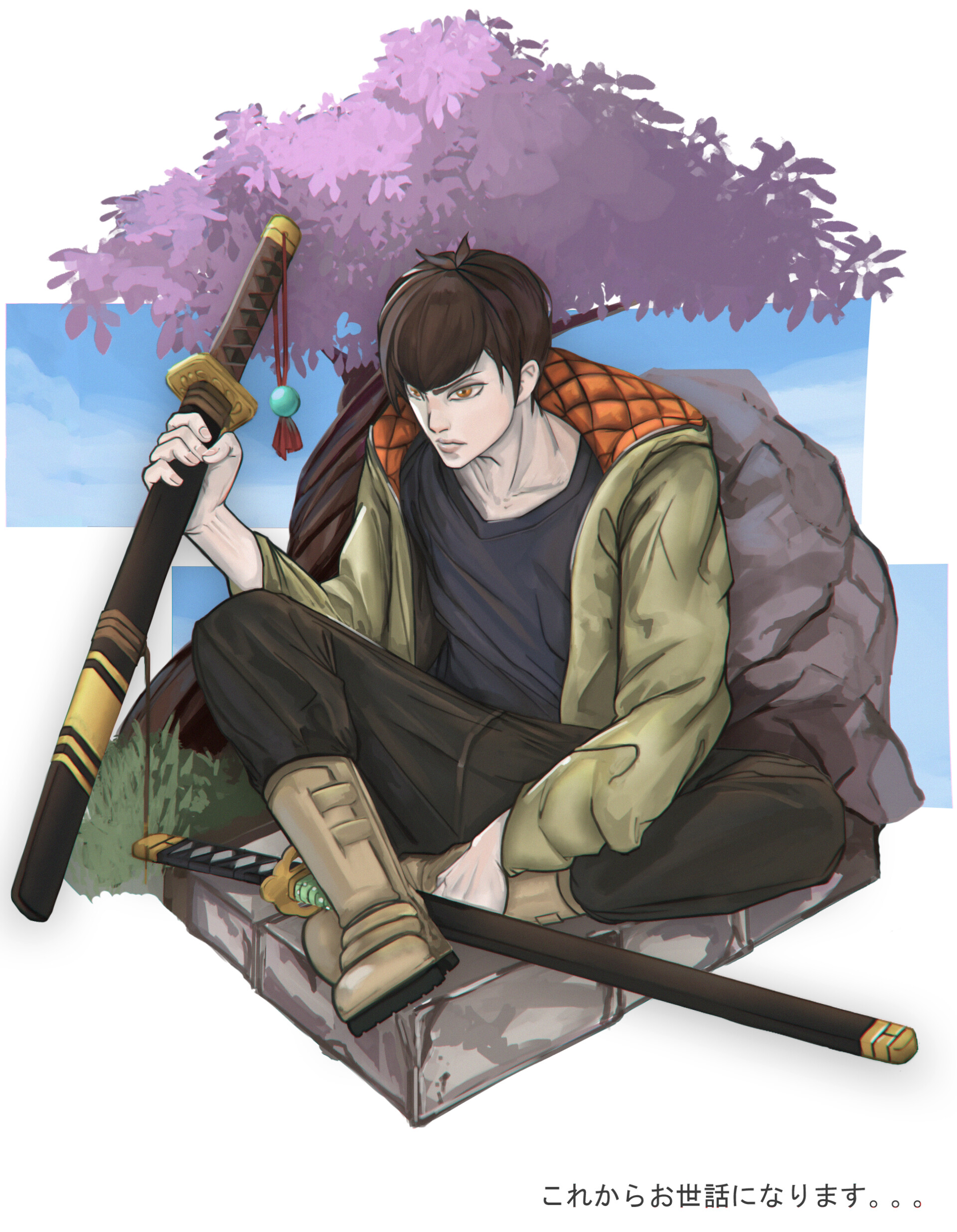 ArtStation - Anime jacket boii