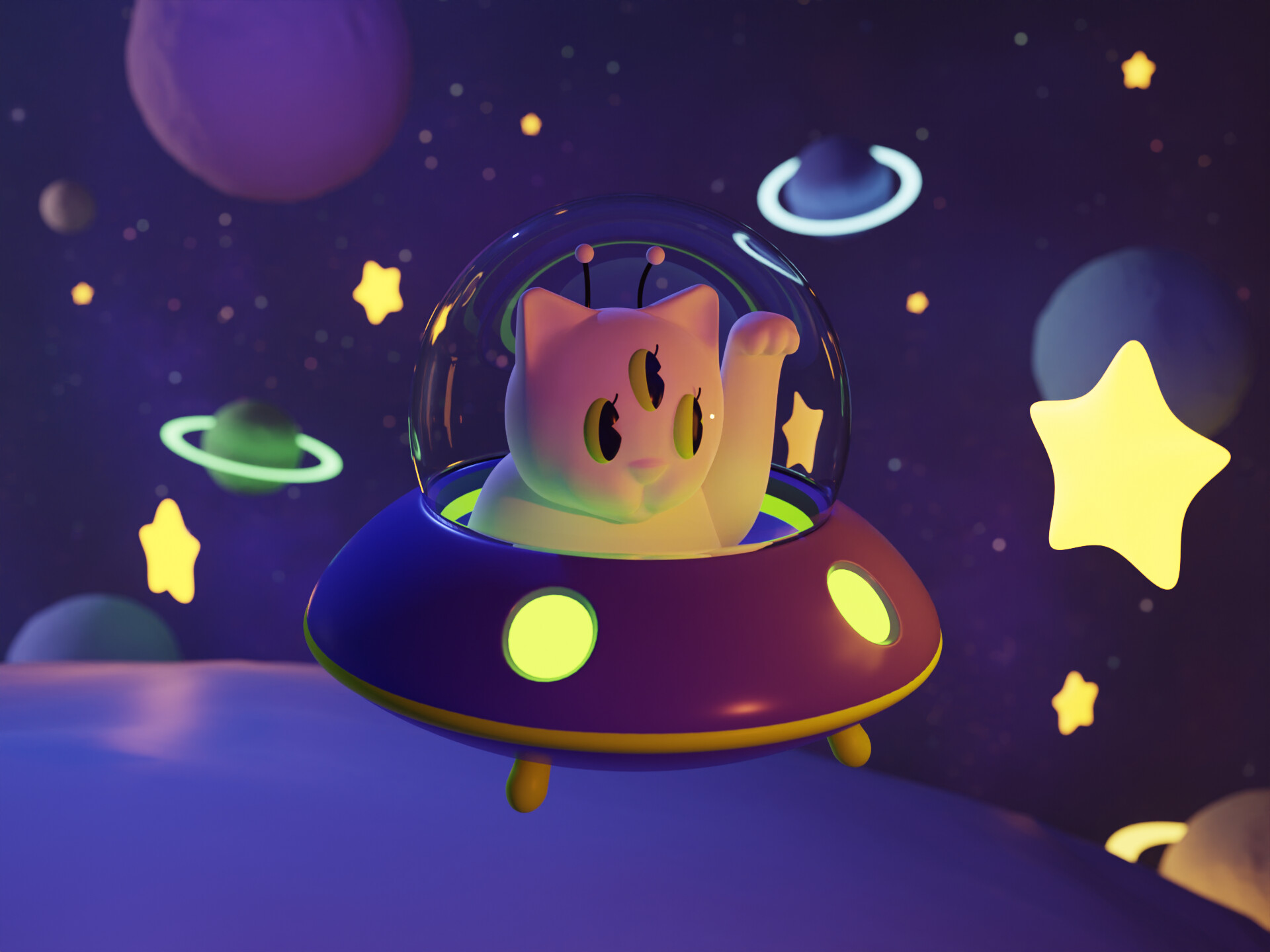 ArtStation - COSMO CAT