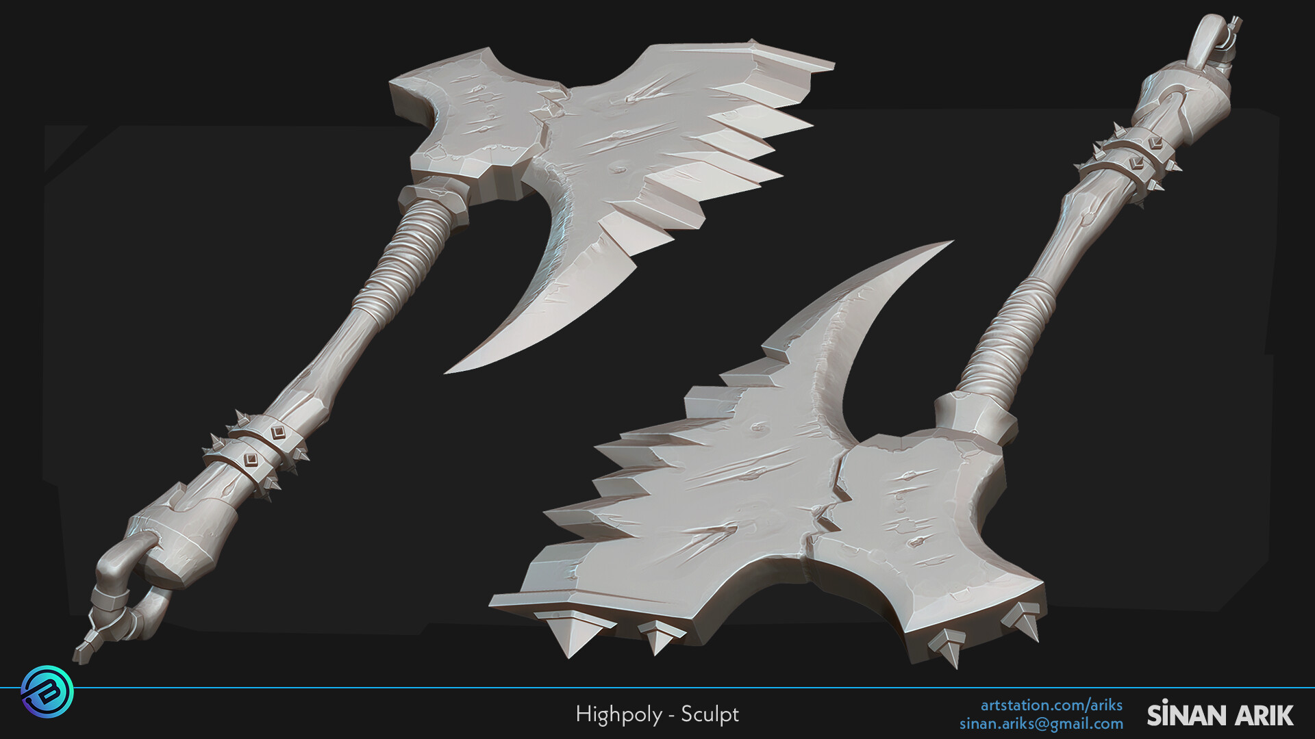 Orc Axe Warcraft