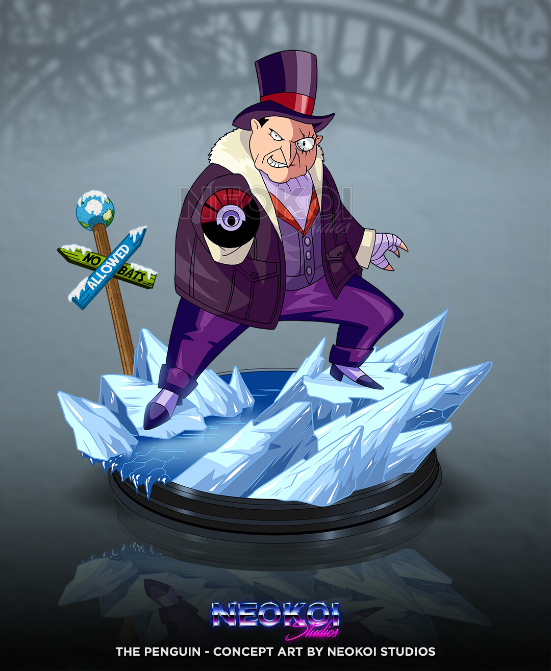 Penguin Batman Arkham Asylum