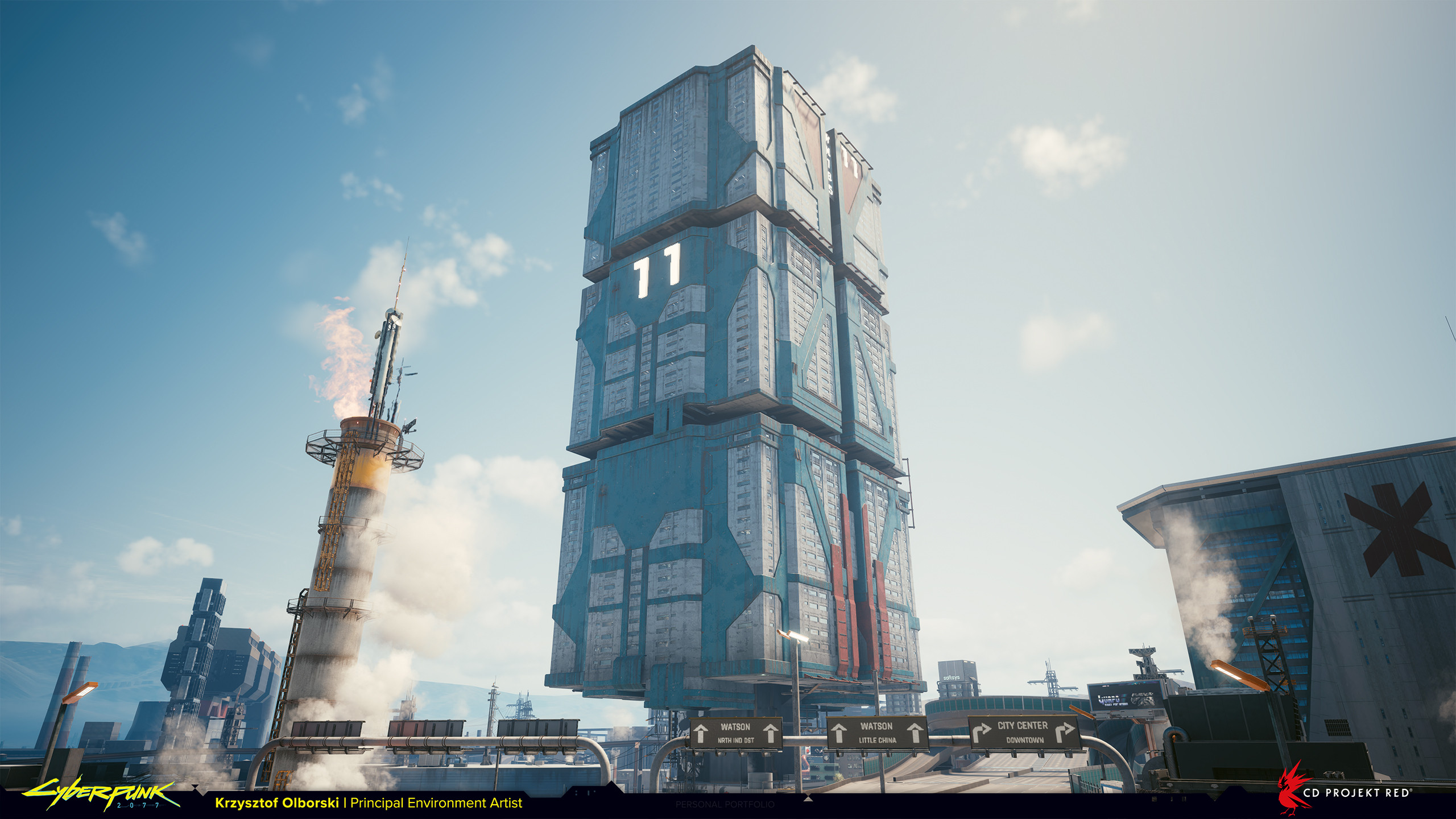 Krzysztof Olborski - Megabuilding / Cyberpunk 2077