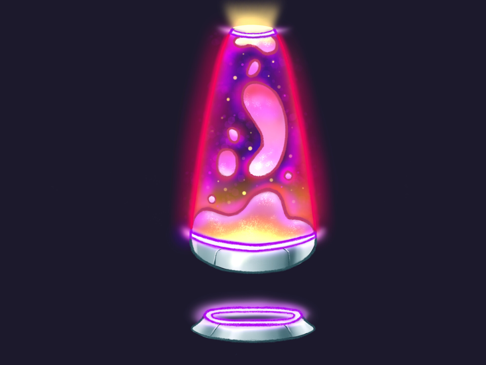 ArtStation - Lava Lamp (Futuristic)