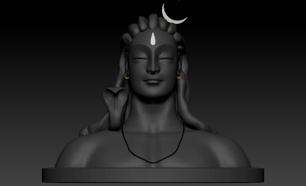 ArtStation - Adiyogi Sculpt