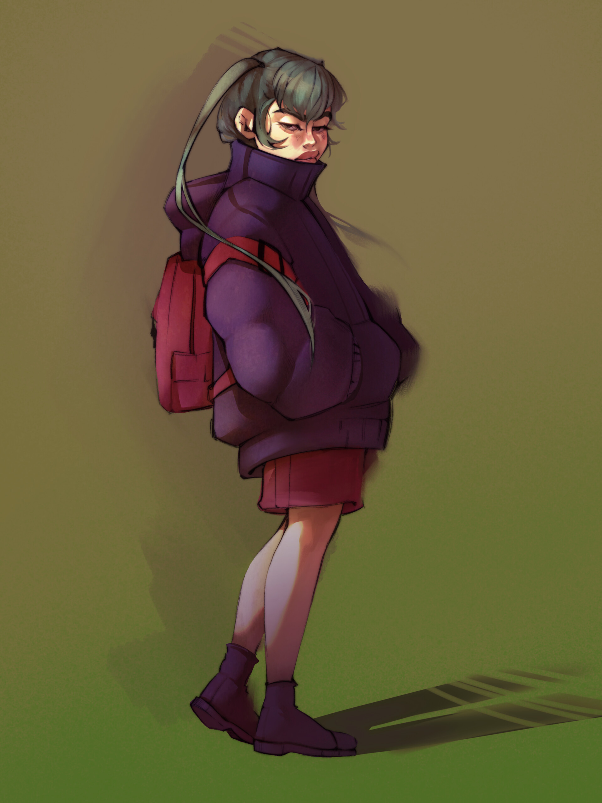 ArtStation - Girl oc