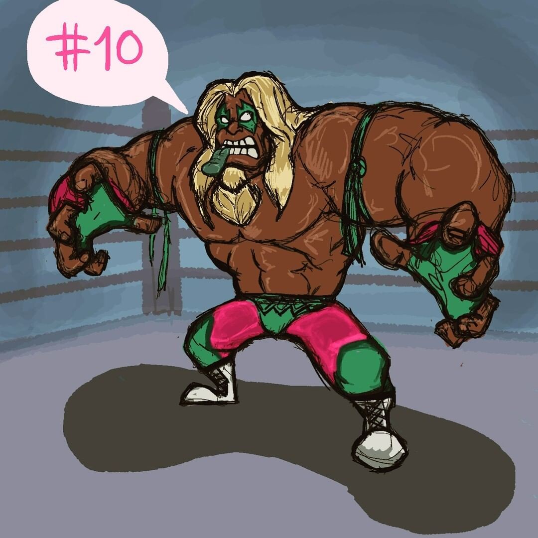 ArtStation - Luchober - Dia 10: El Macho Mundo Prerework