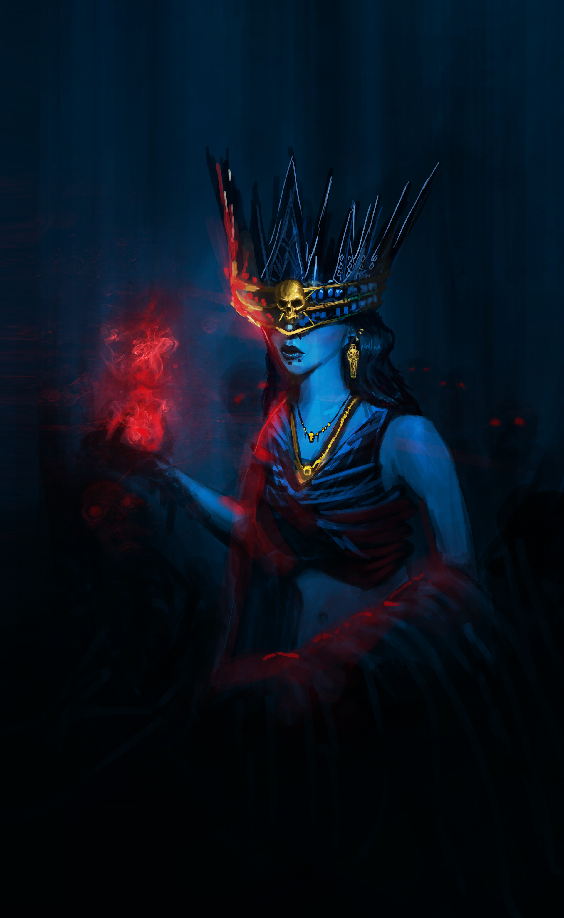 ArtStation - Obsidian Queen