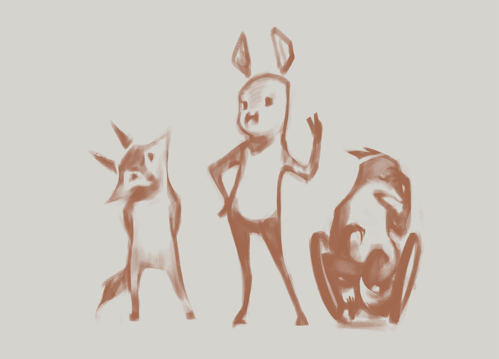 ArtStation - Character study for animated series