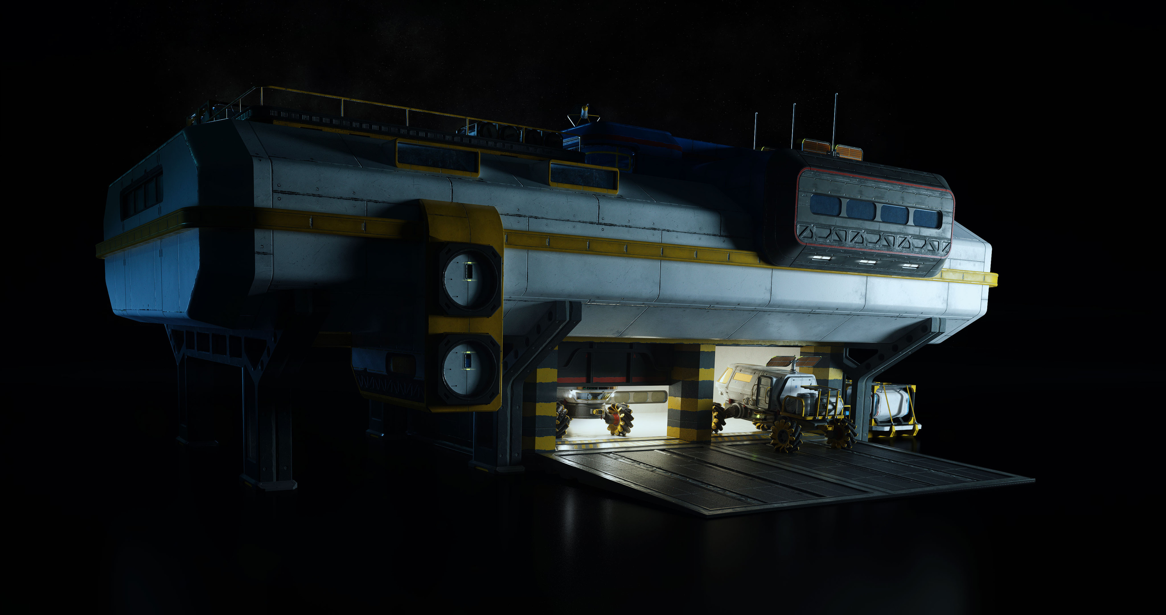 KitBash3D - Mission to Minerva - Free 3D Asset Kit