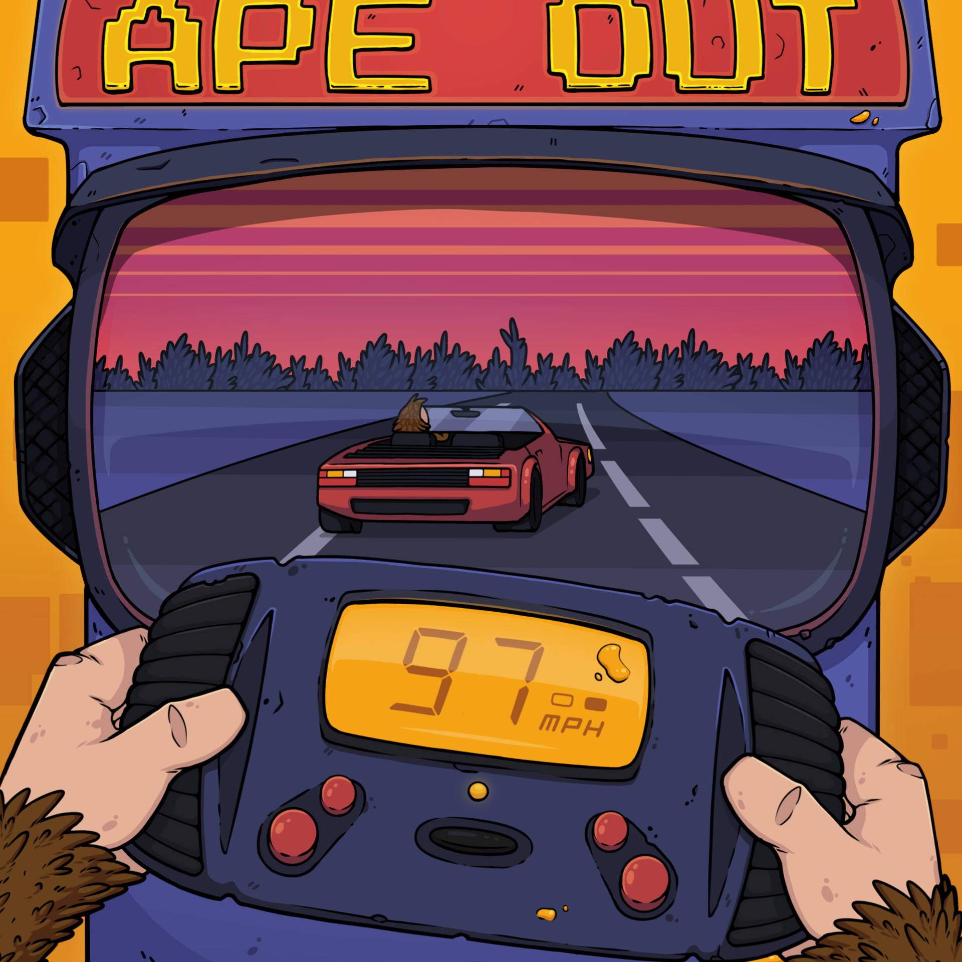 ArtStation - Fake Games Series: Ape Out