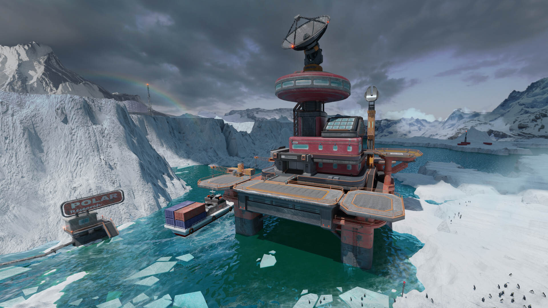 ArtStation - Polar research station