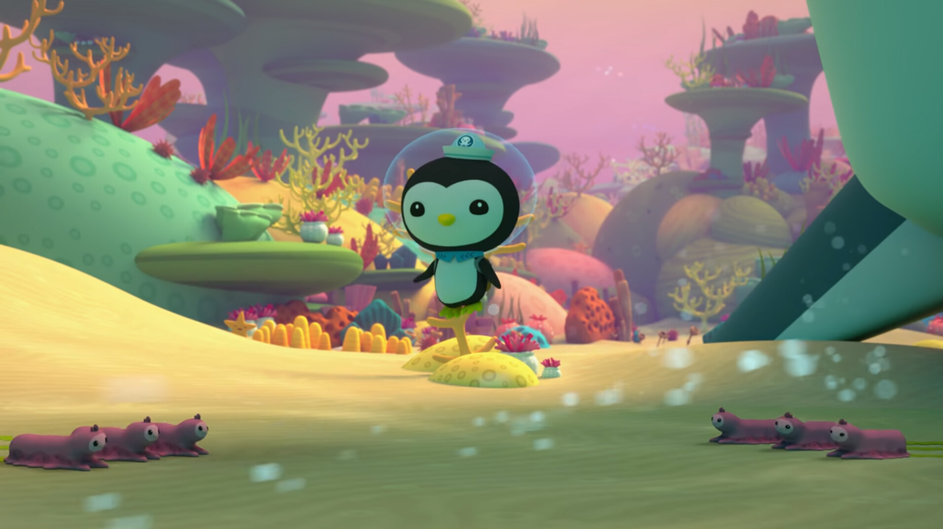 ArtStation - Octonauts movie. Art Direction on 'Great Barrier Reef'.