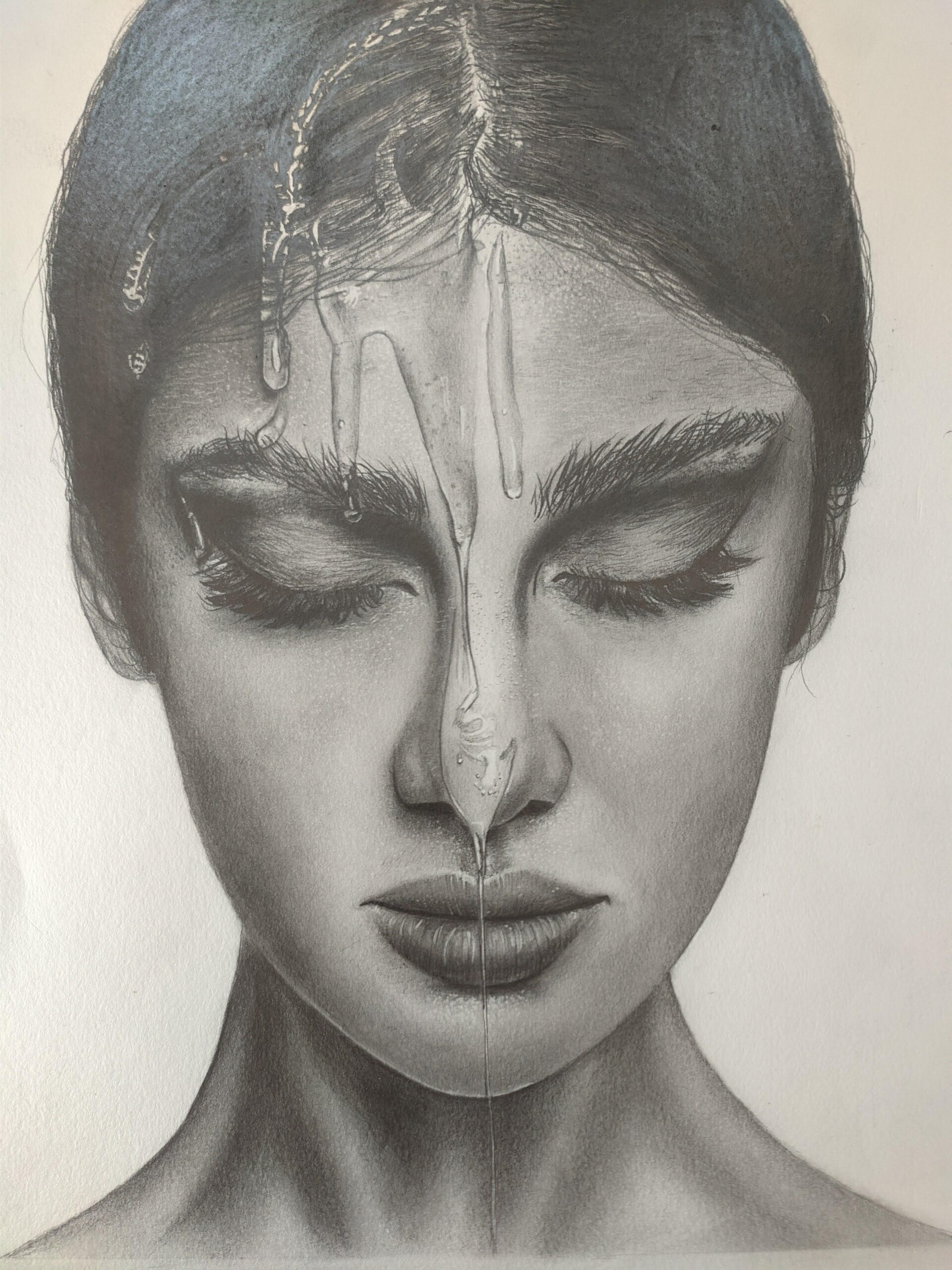 ArtStation - Hyper Realistic face drawing