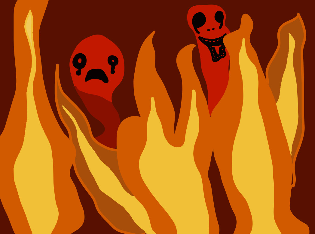 ArtStation - Hellfire - card artwork