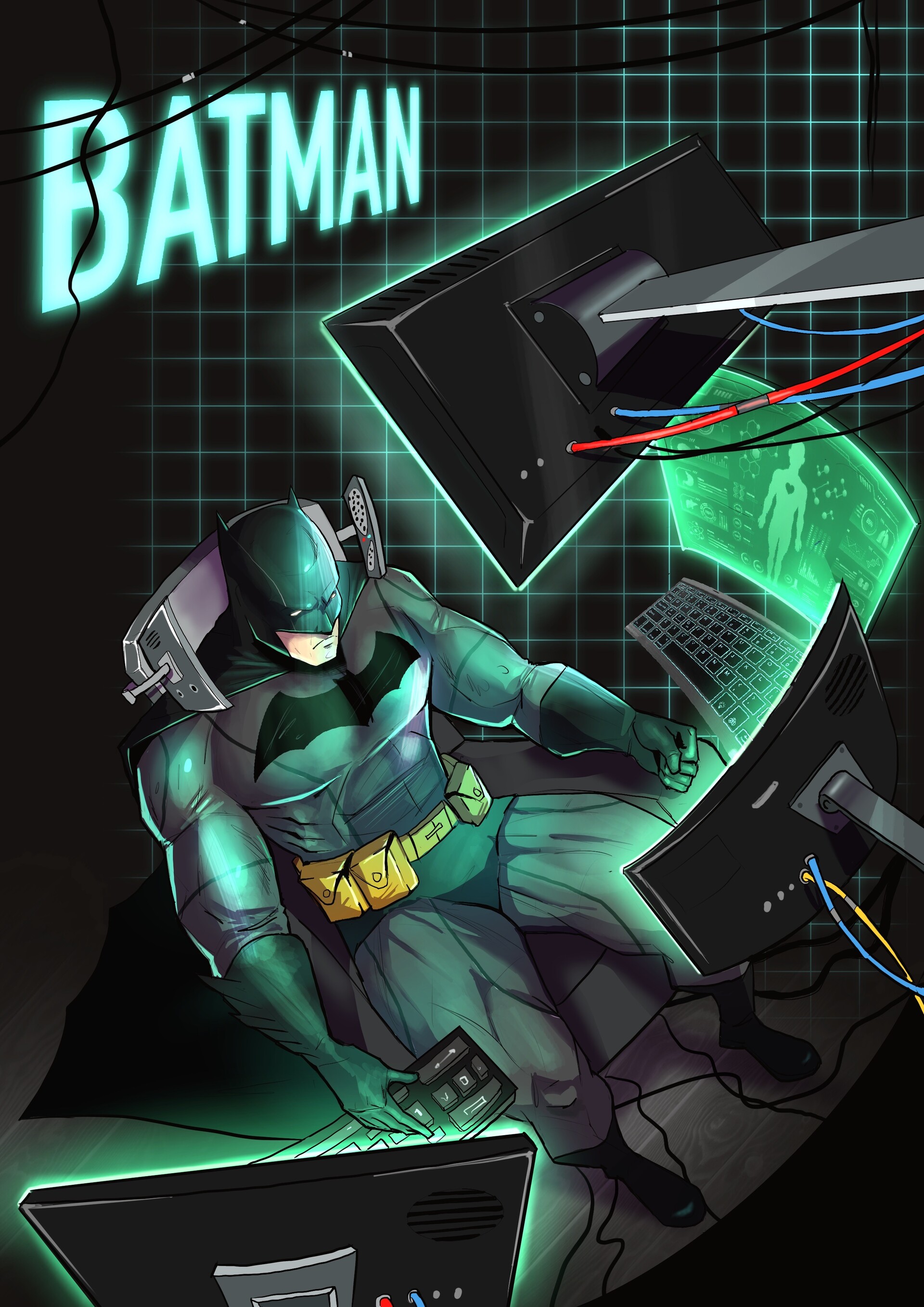 ArtStation - Batman and Baticueva