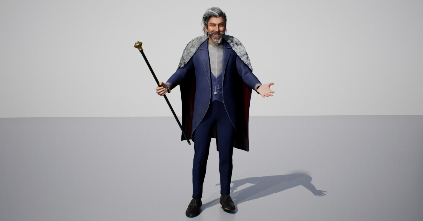 Xandra 3D - Unreal Engine Character