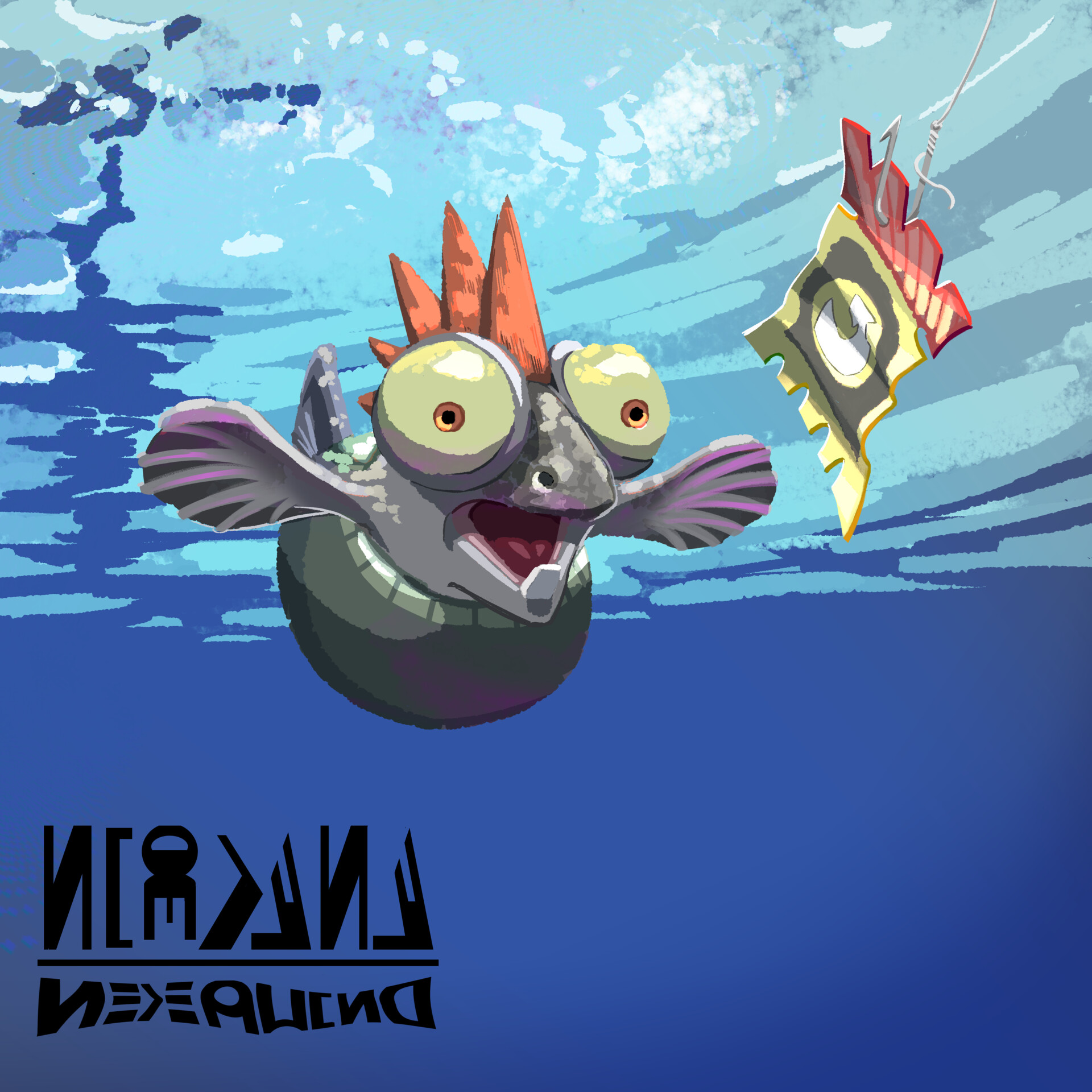 ArtStation - Splatoon/Nirvana album cover