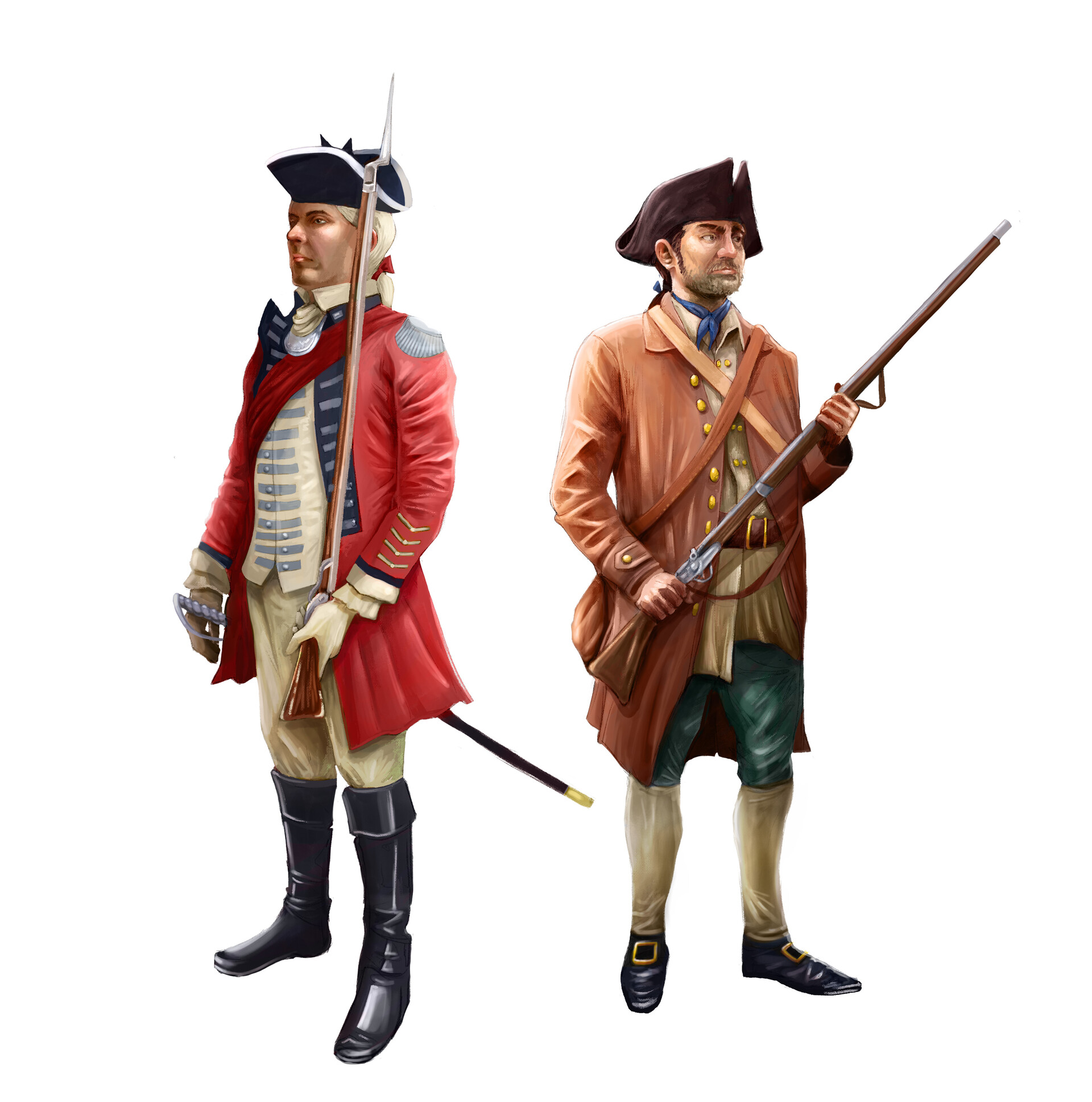 American Revolution Soldier