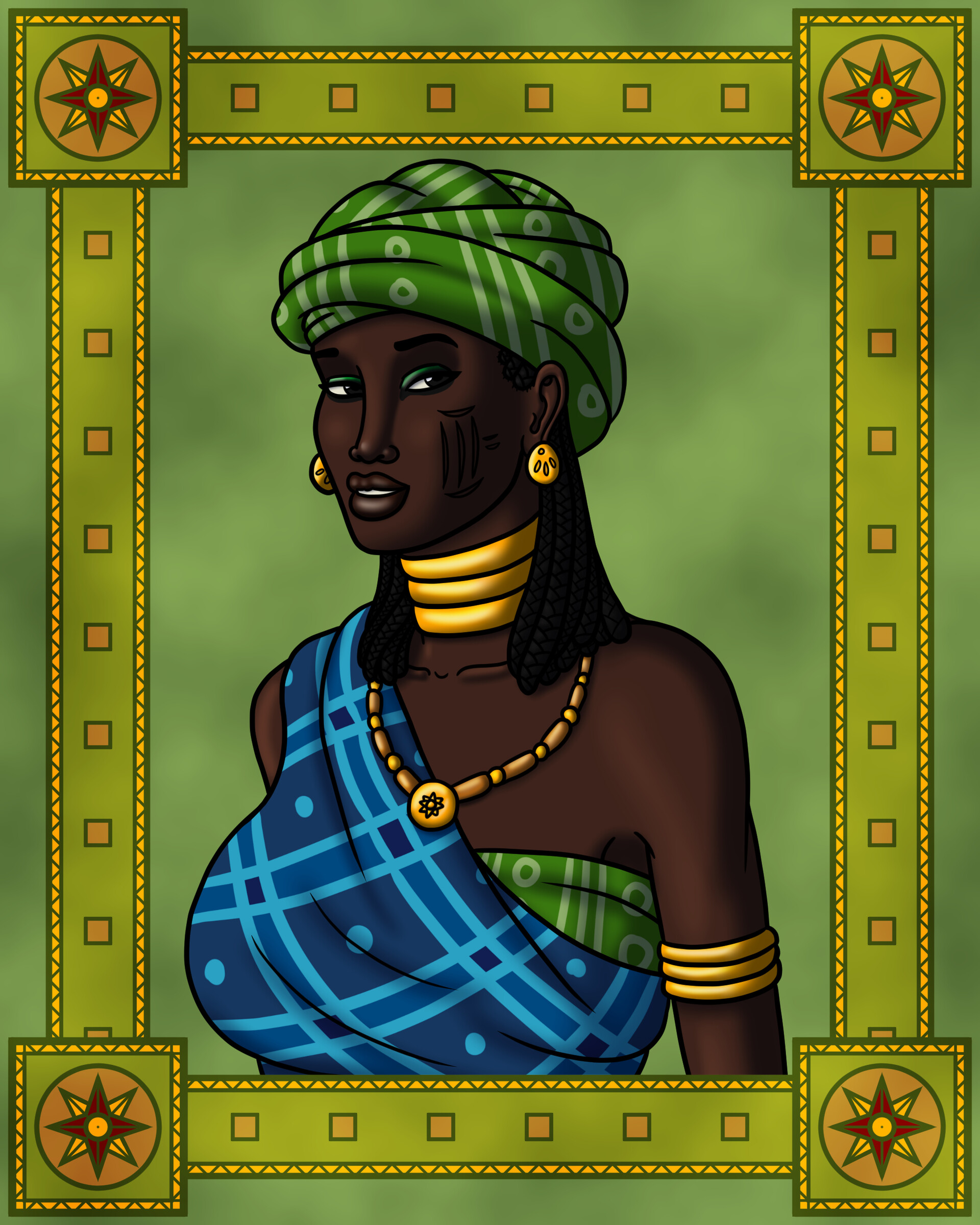 ArtStation - Queen Moremi of Ife