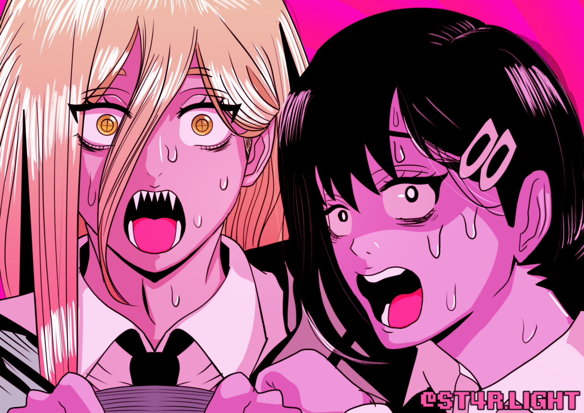 ArtStation - Power & Kobeni Fanart Redraw