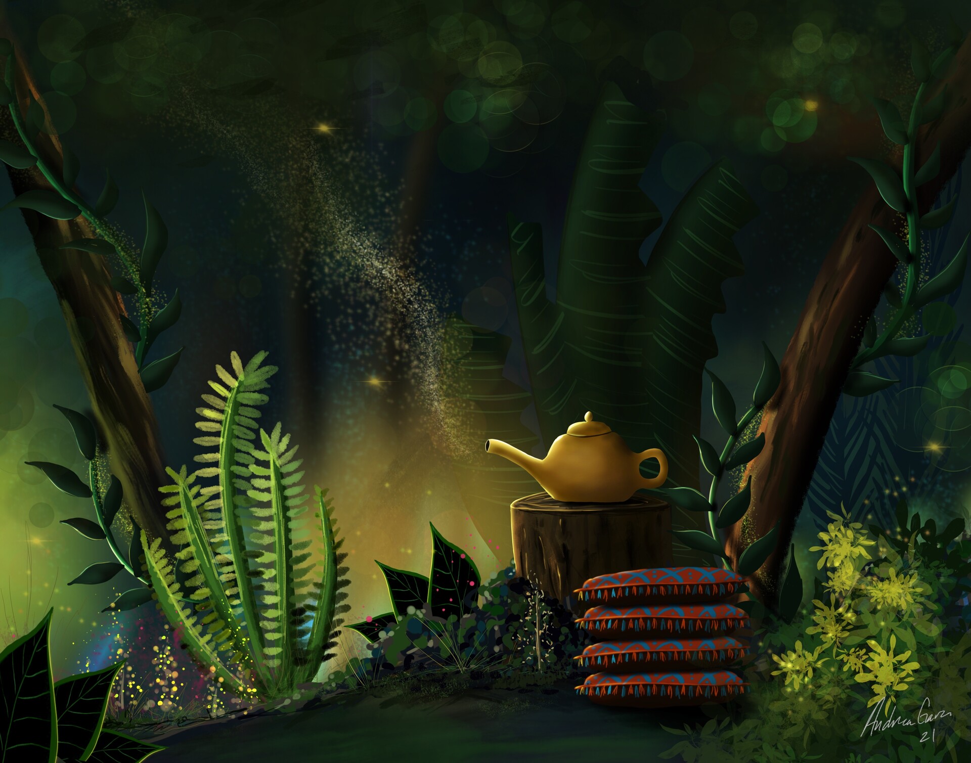 ArtStation - Magic Forest