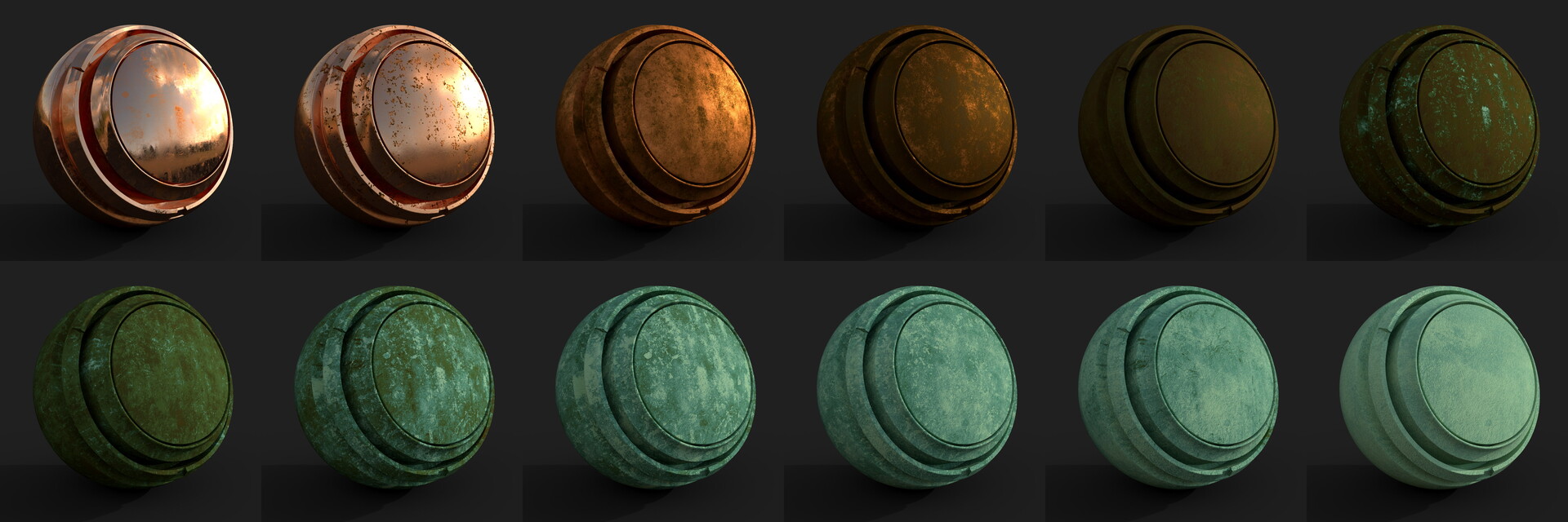 ArtStation - Aging Copper Project