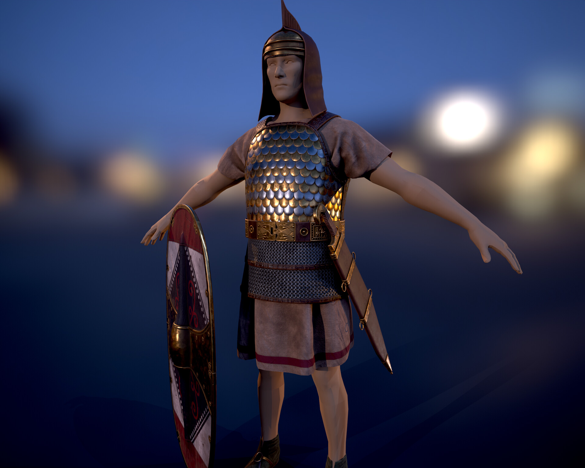 ArtStation - Iberian Warrior Armor