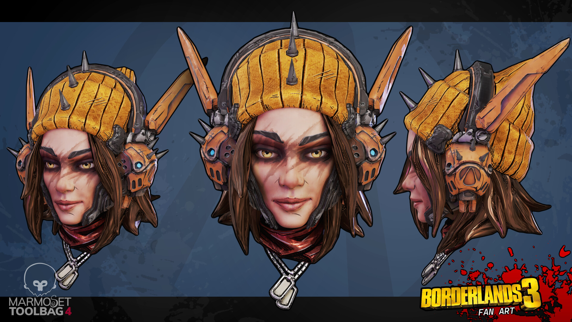 SoMuch3D - Moze: Borderlands Fan Art