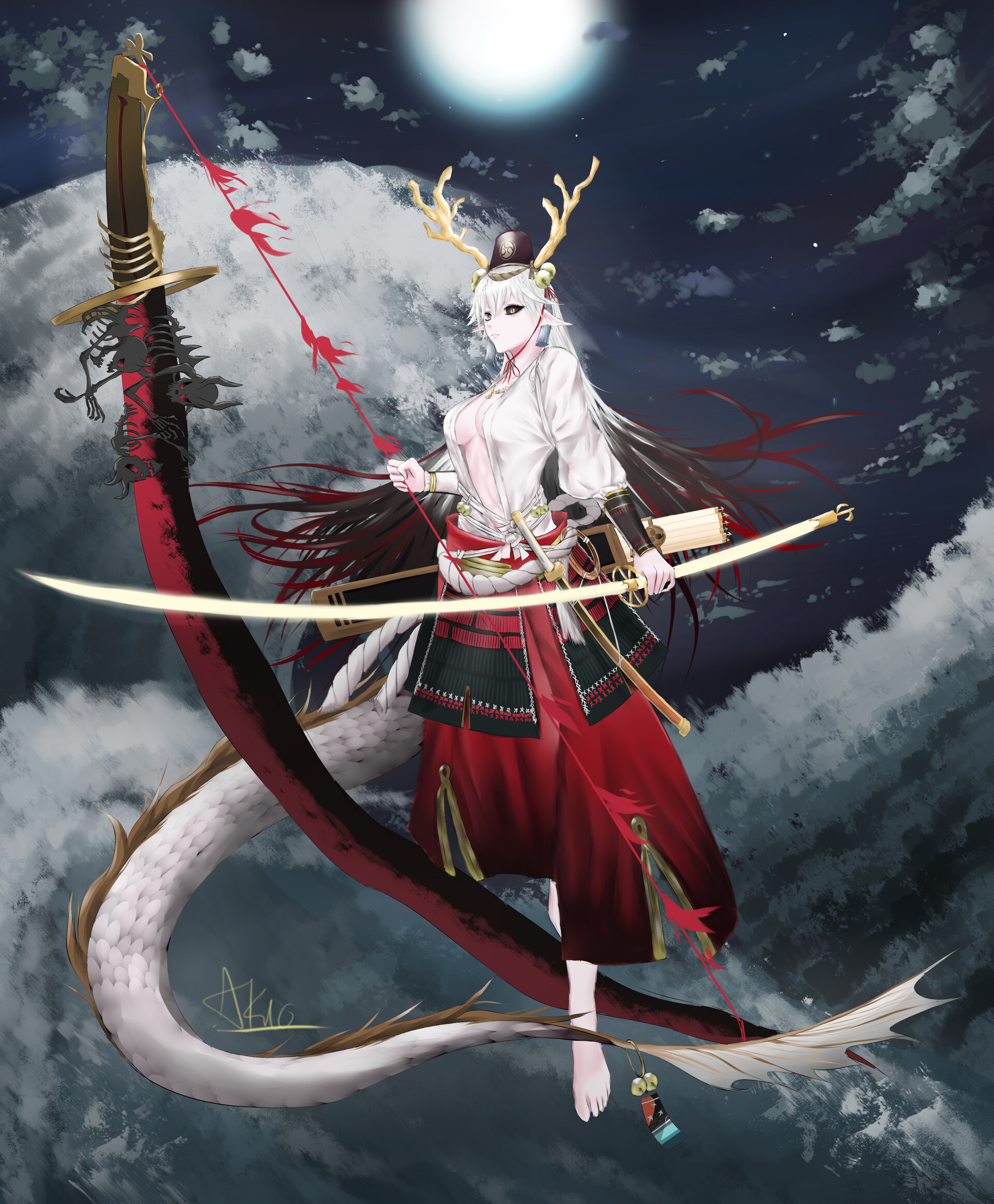 ArtStation - Suzuka gozen - Onmyoji