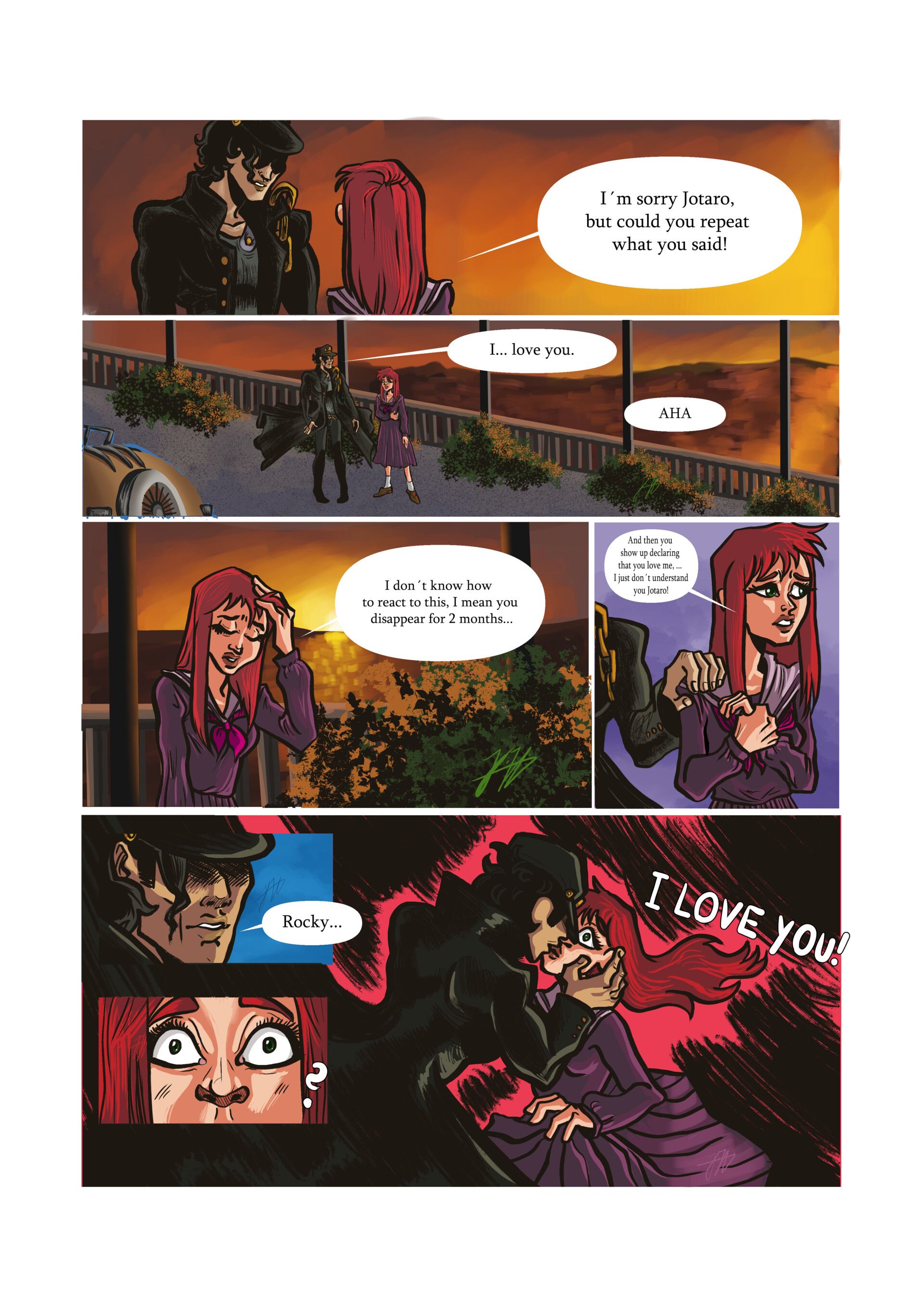 ArtStation - Fanart comic 1#