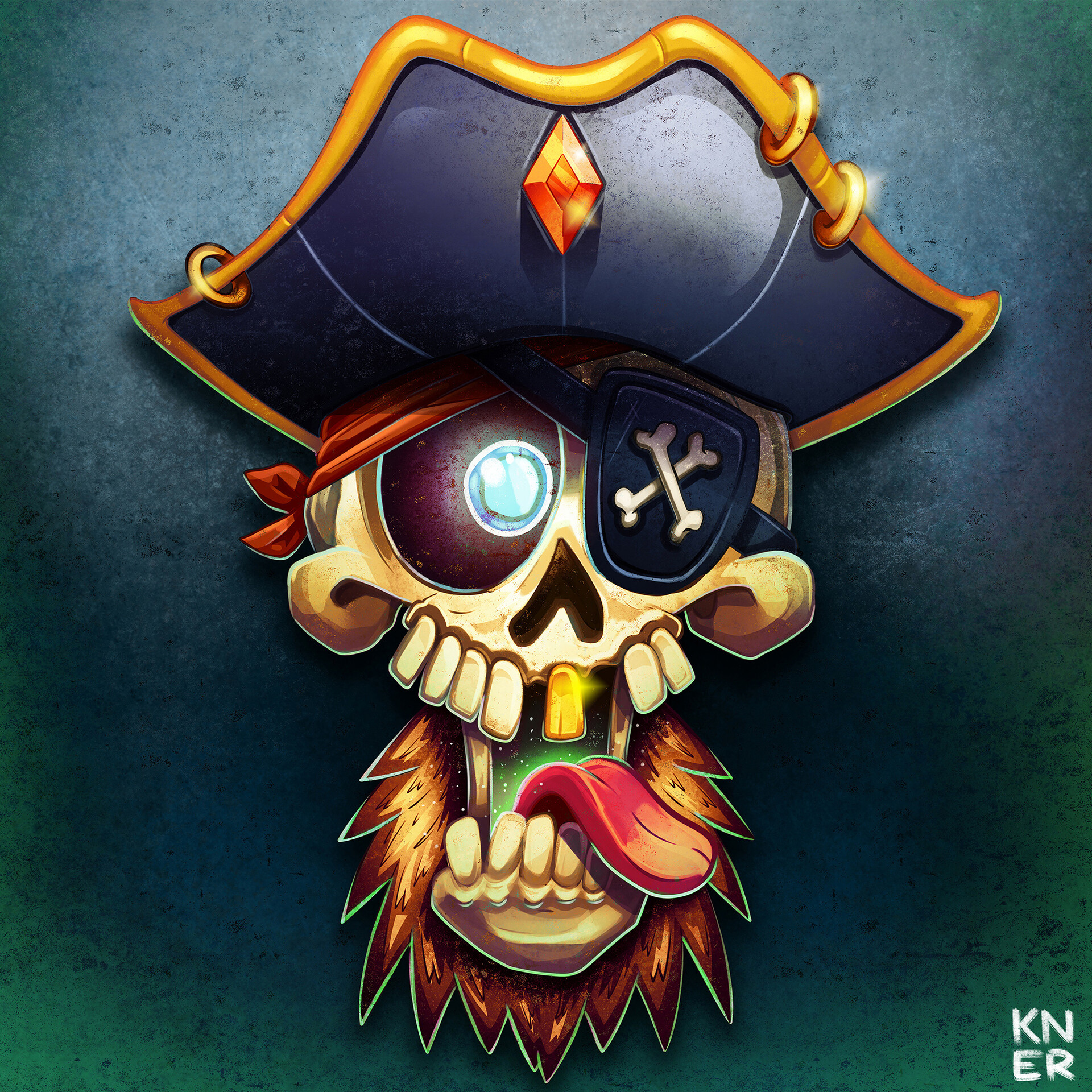 Sevastianos (Kner) Ntzokas - Skullies - Character design exploration