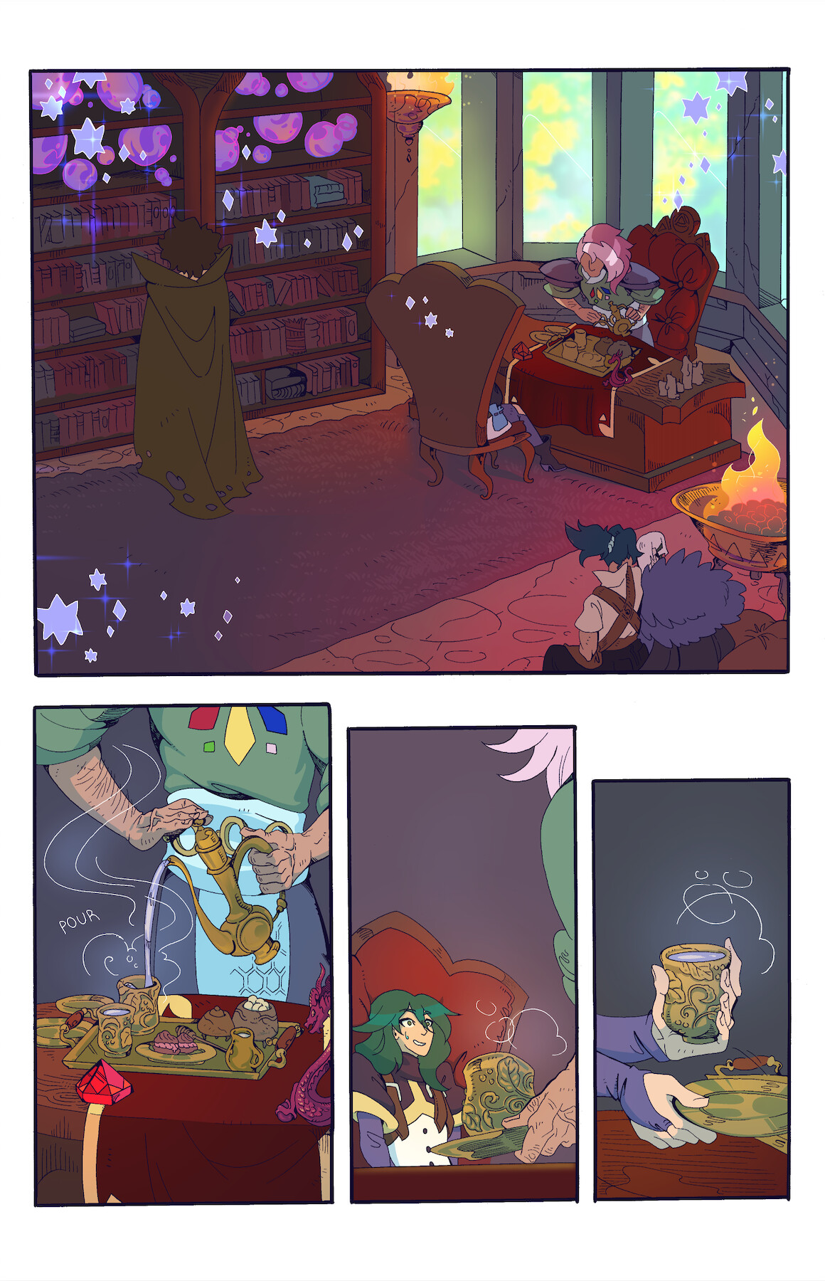 Madison Rusch - Gifted Arcana - Chapter 1 Pages (Oct. 2022)