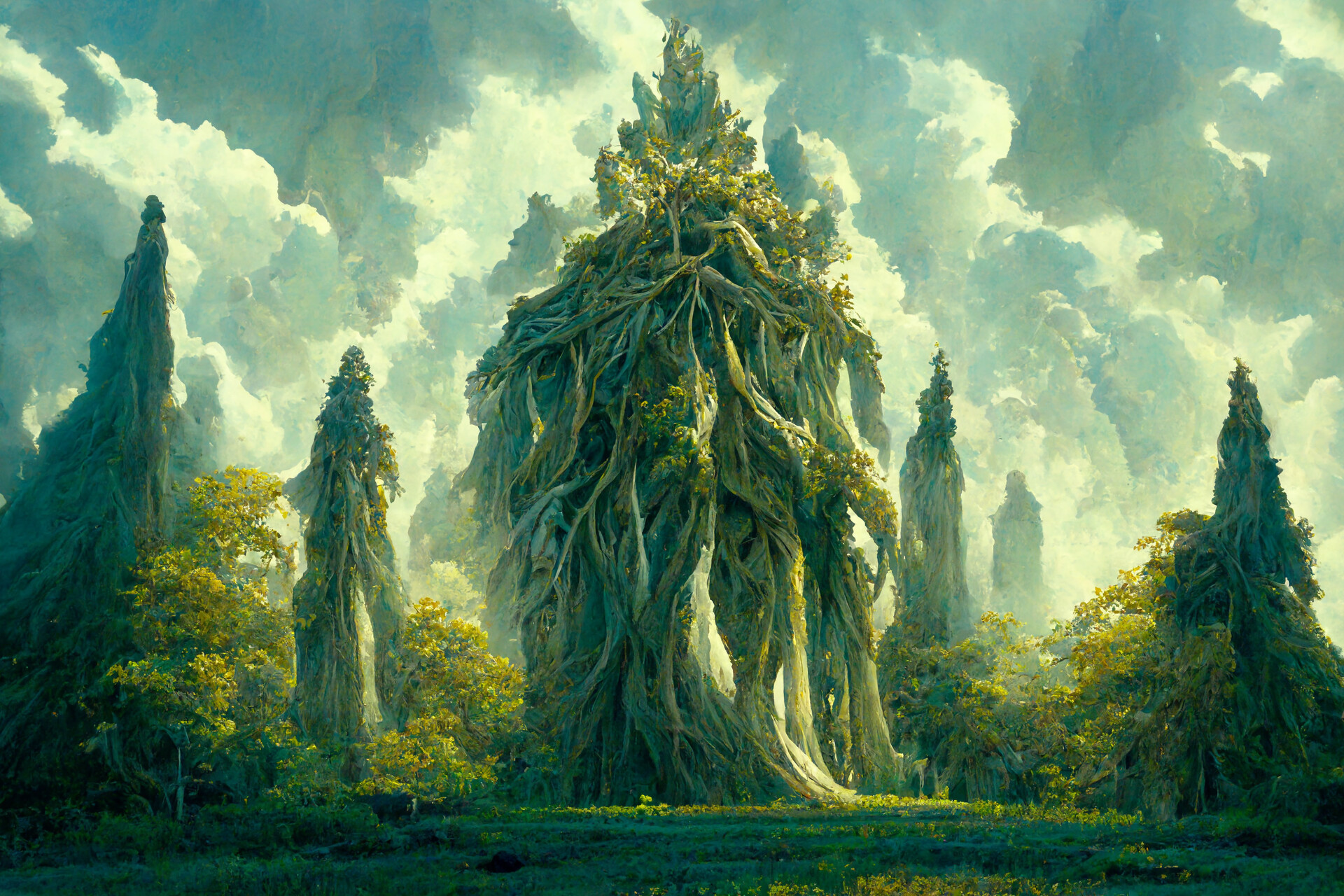 ArtStation - 圣树[Sacred Tree]