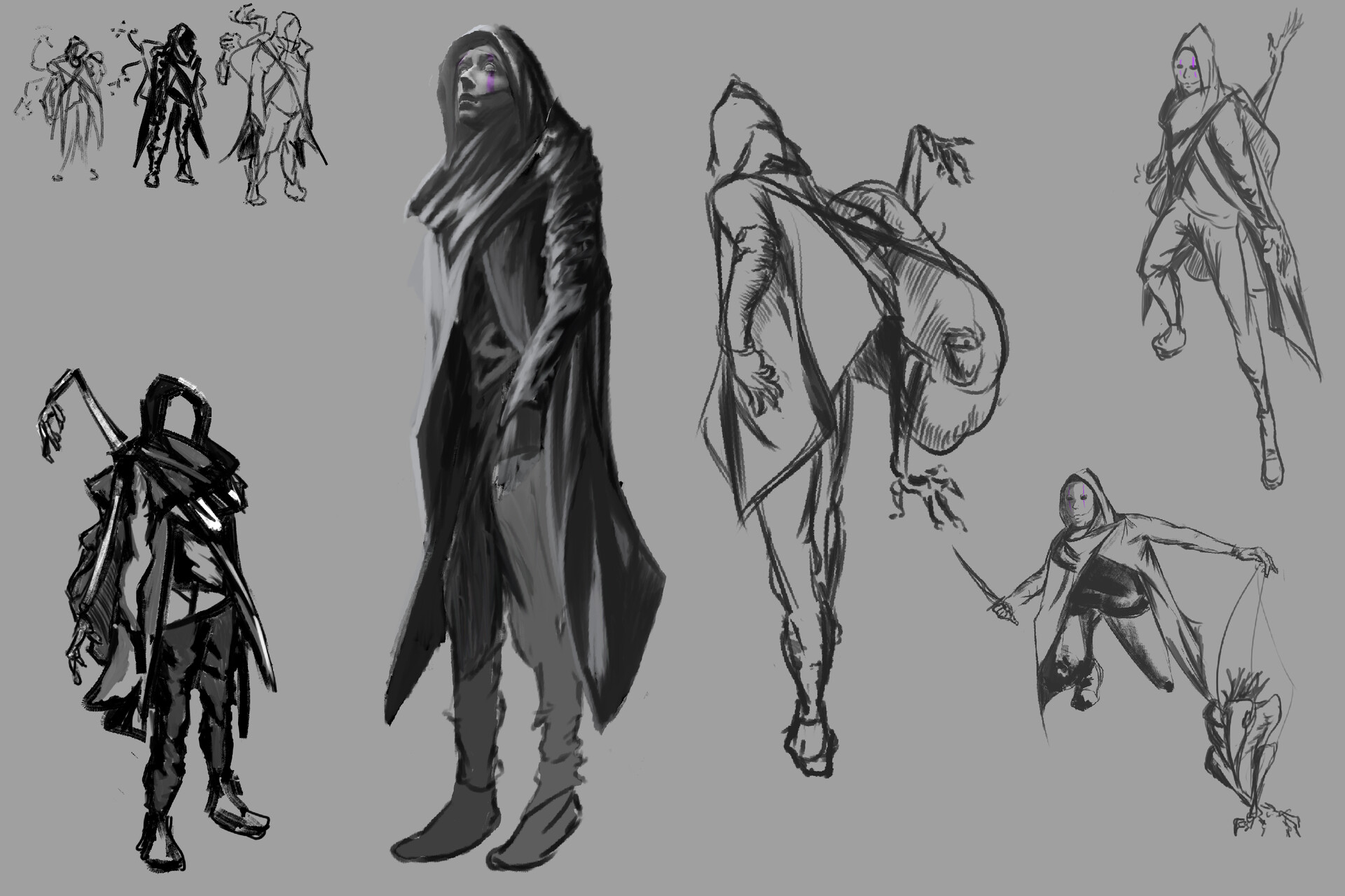 ArtStation - Hex - Character Design for DND