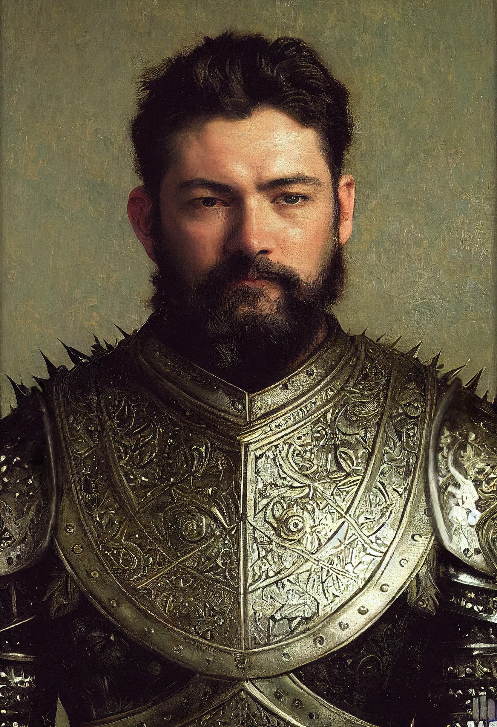 ArtStation - Romantic Portraits: Knights [AI]