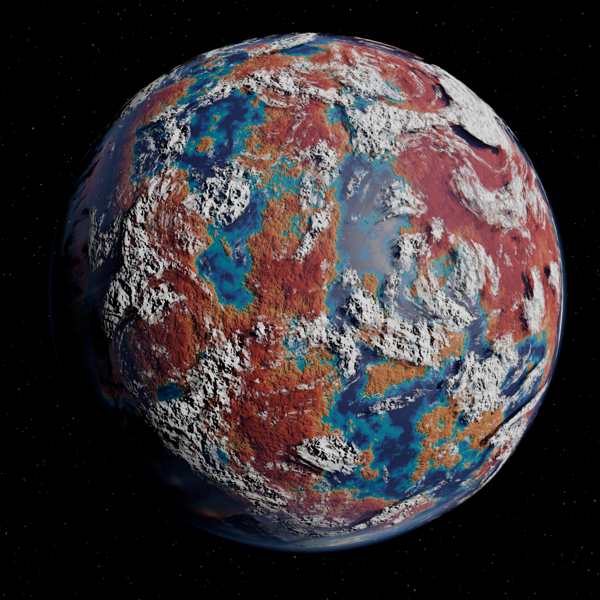 ArtStation - Blender planet.