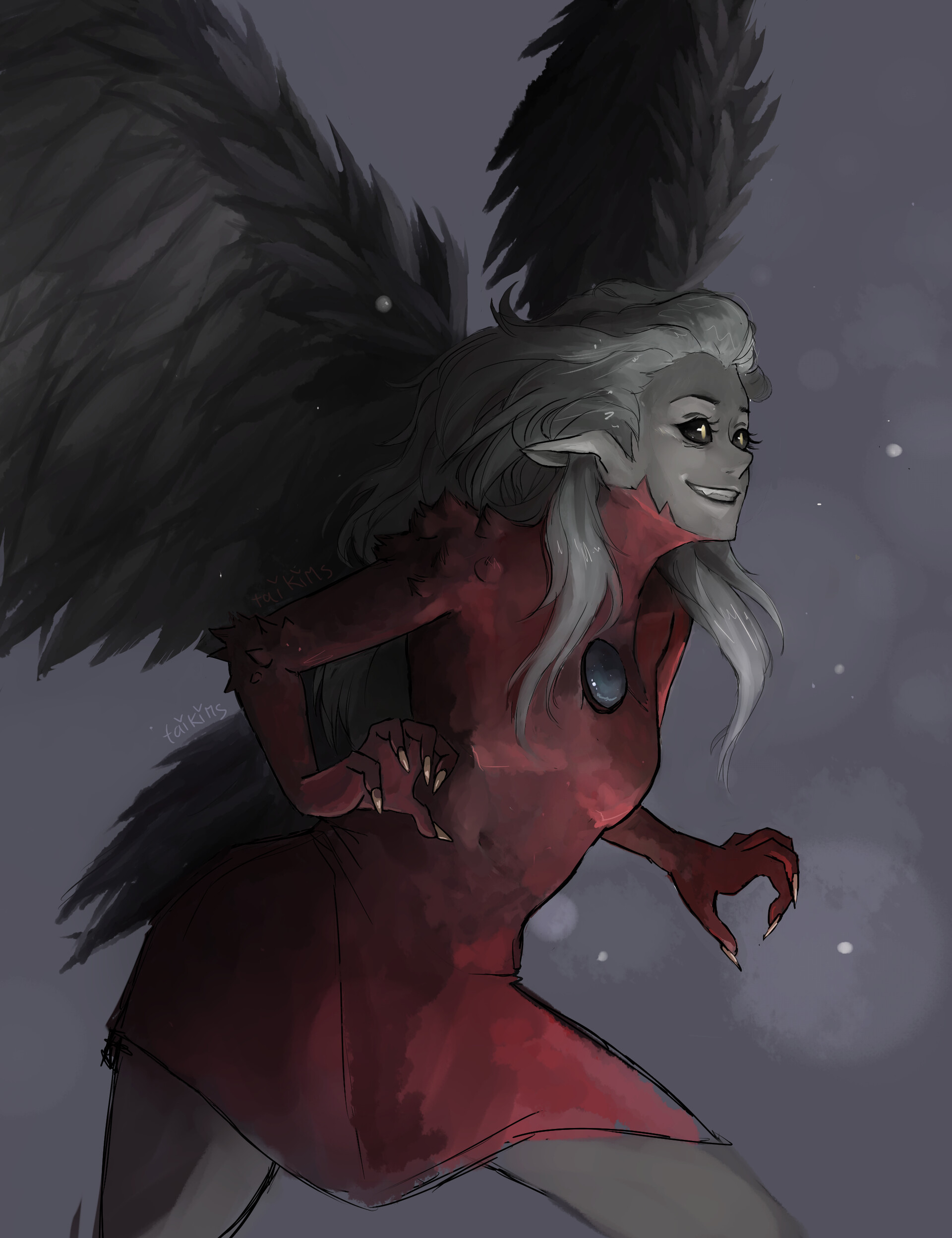 ArtStation - Owl lady