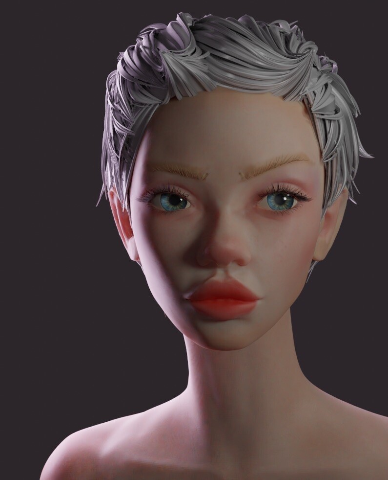 ArtStation - Stylized portrait