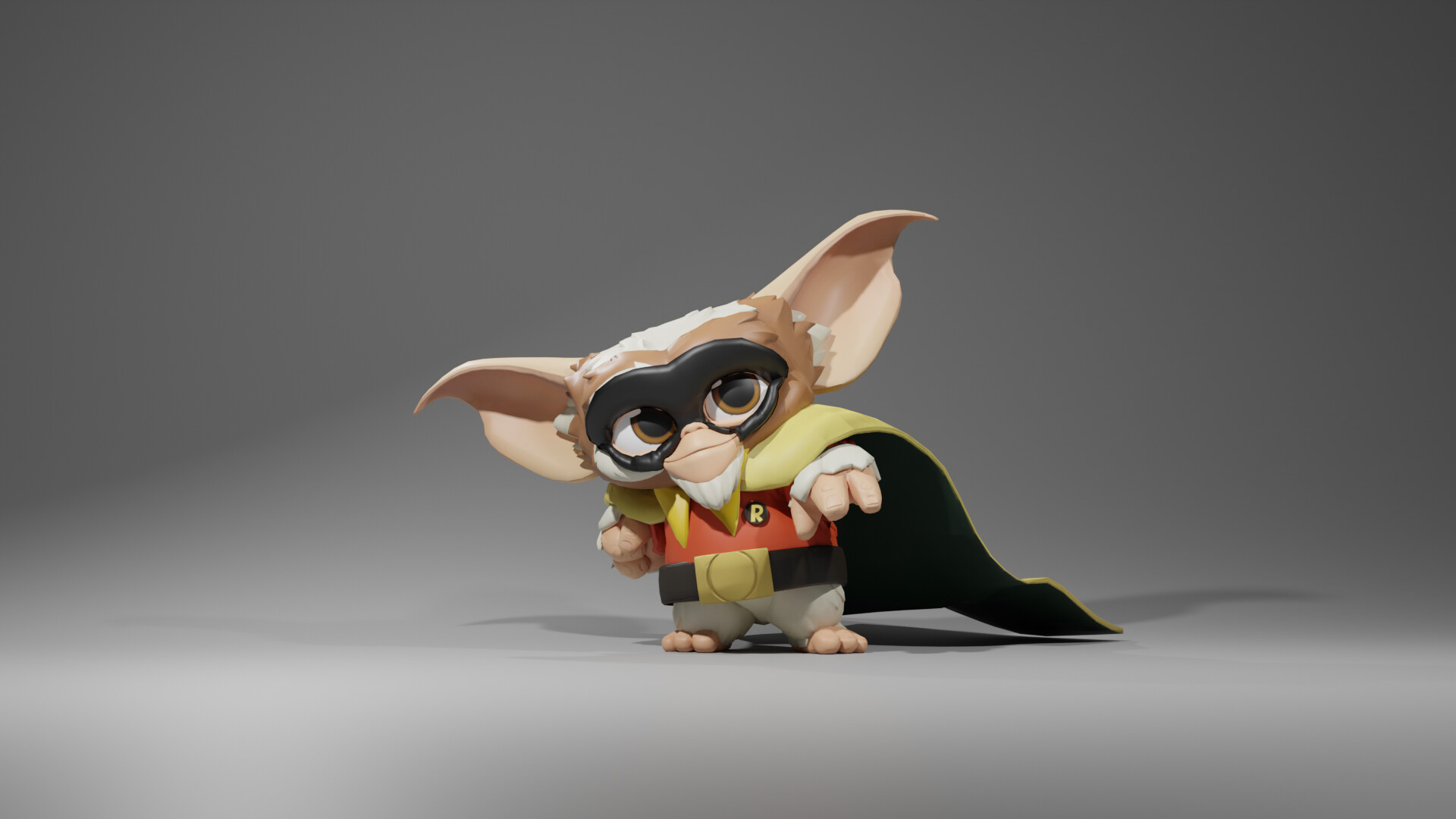 ArtStation - Gizmo the Mogwai Wonder! Skin concept for the game MultiVersus