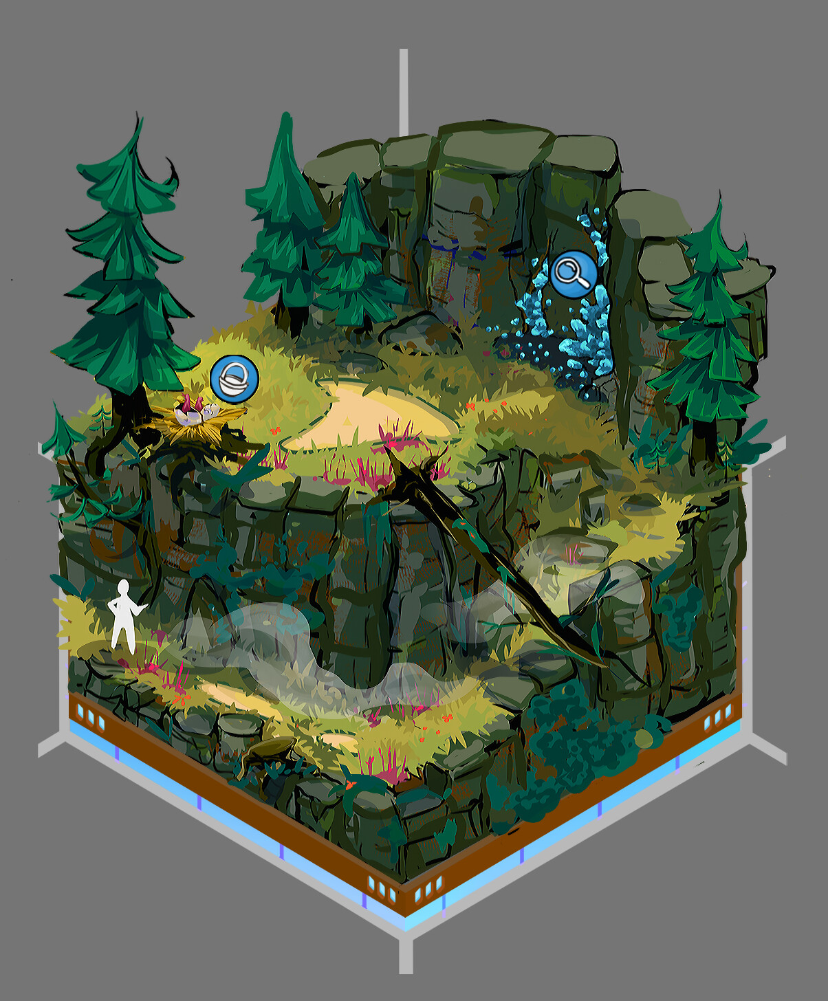 ArtStation - Mountains - Tile Concept