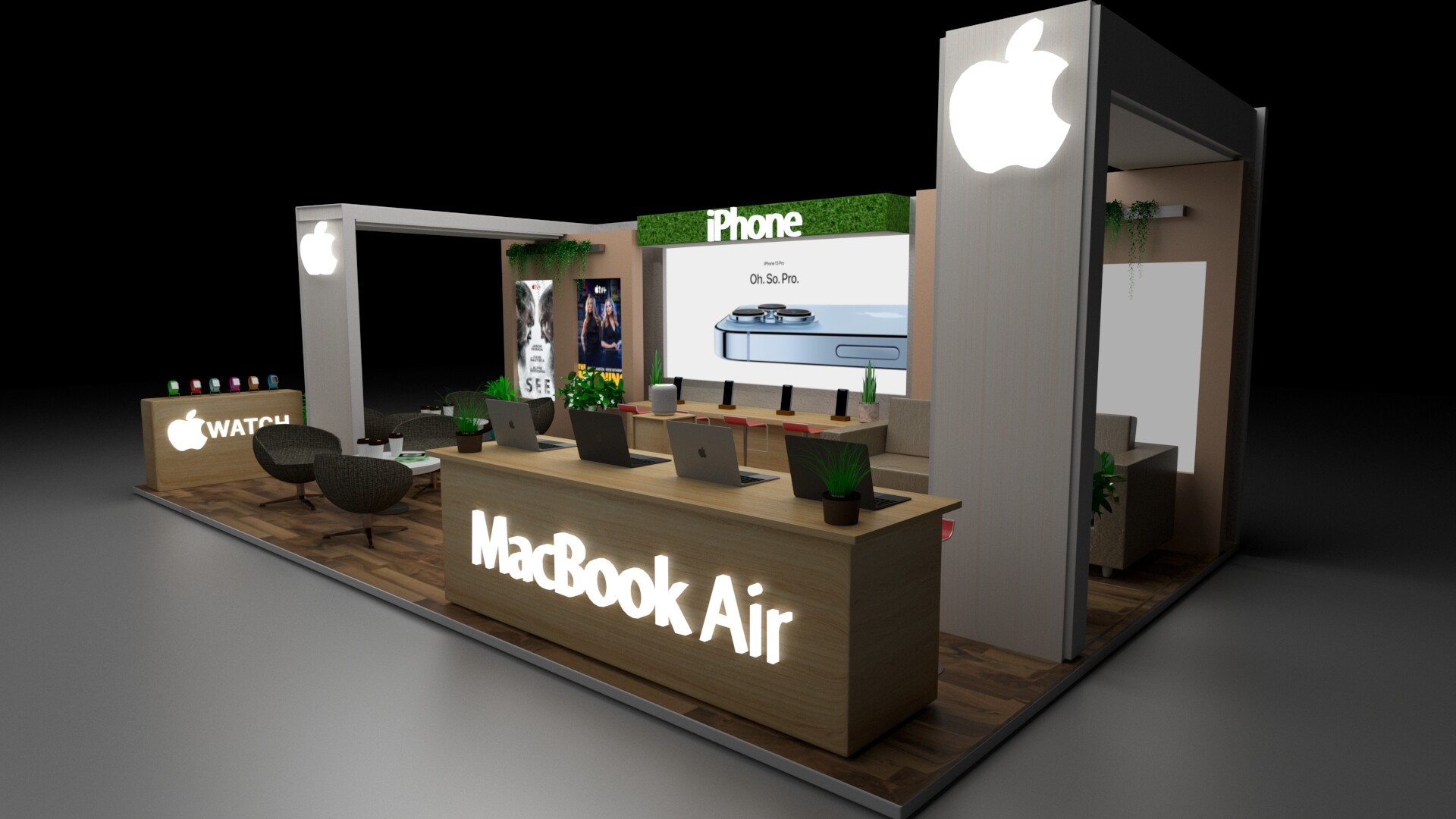 ArtStation - Apple Store ( Concept Design)