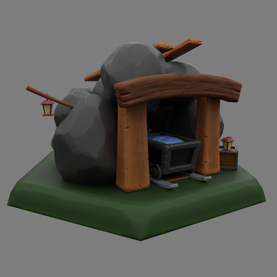 ArtStation - Stylized Mine