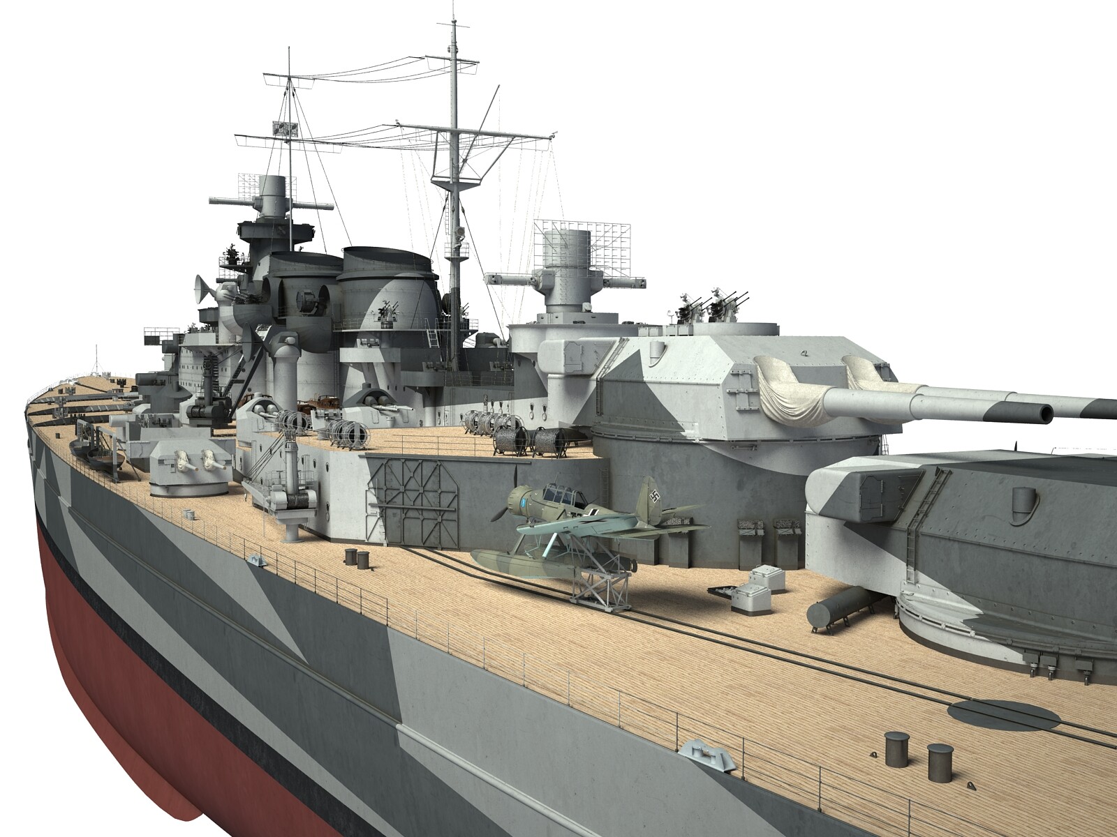 Stefan Dramiński - German battleship Type H-44 (never built)