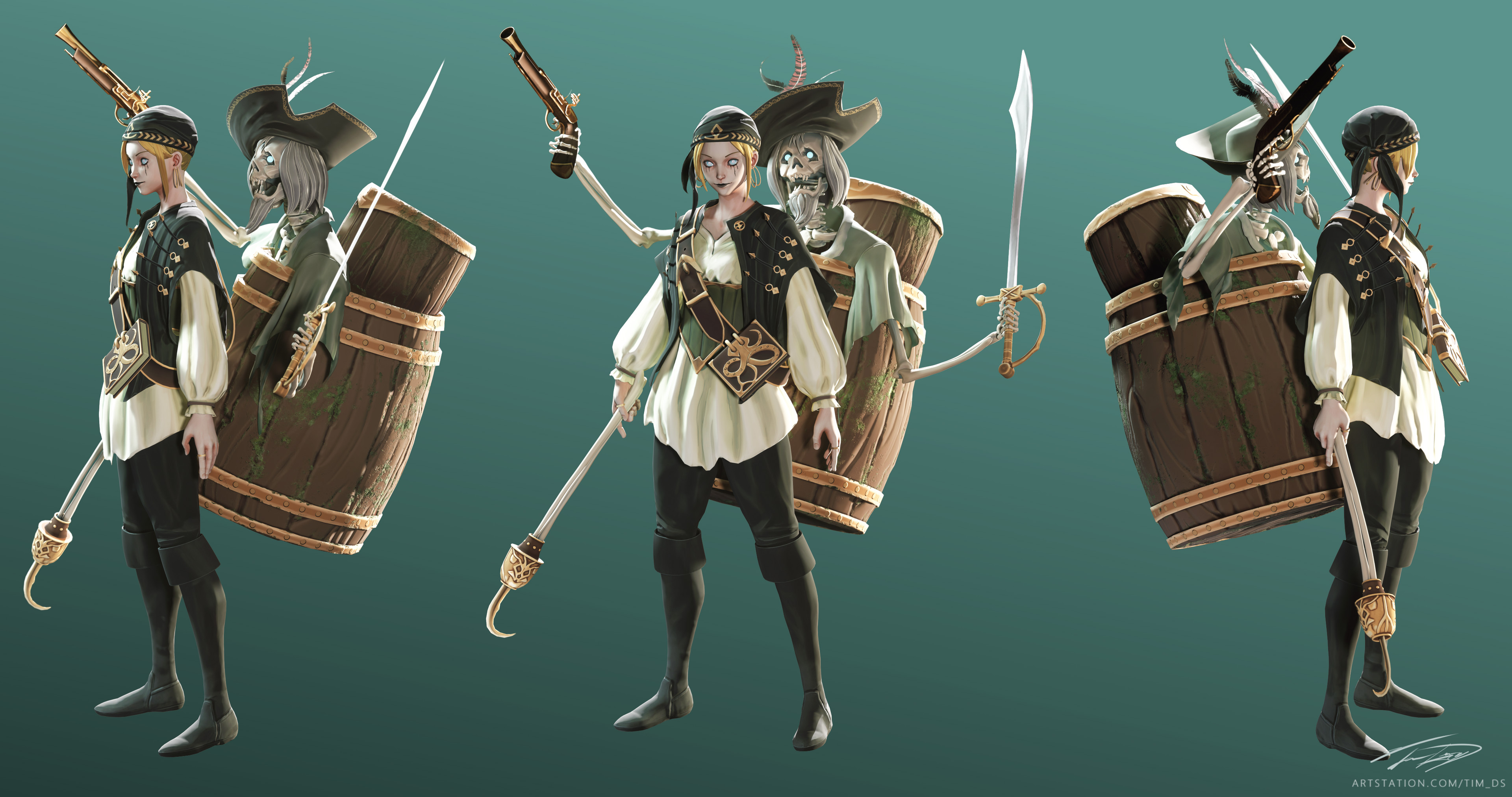 Timmy Luong - Pirate Necromancer